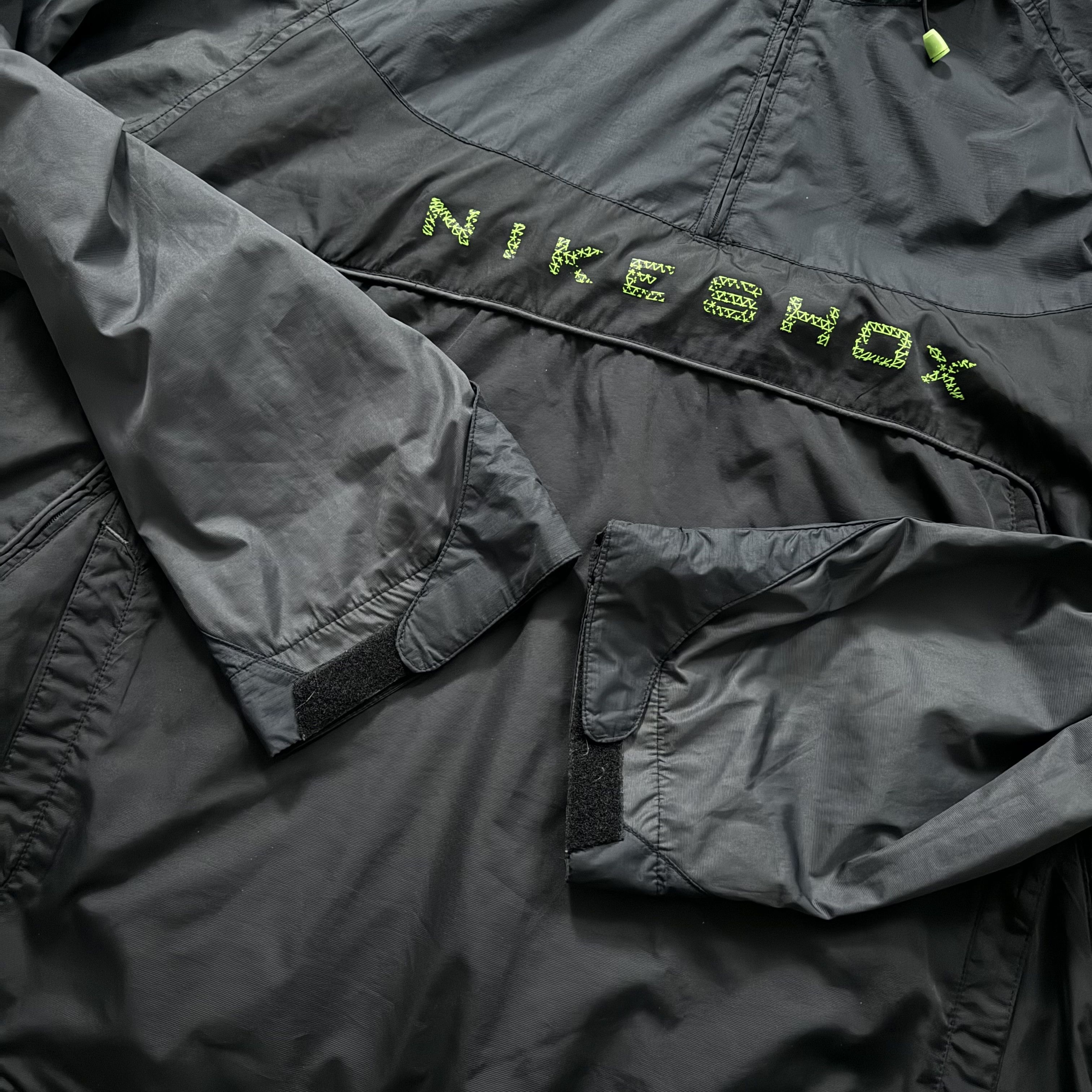 Nike × Streetwear × Vintage NIKE SHOX OVERSIZED GORPCORE ANORAK VINTAGE ...
