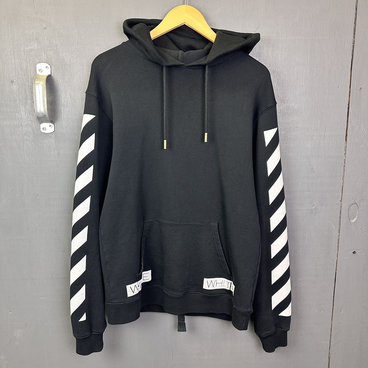 Off-White Off-White ‘Blue Collar’ Hoodie | Grailed