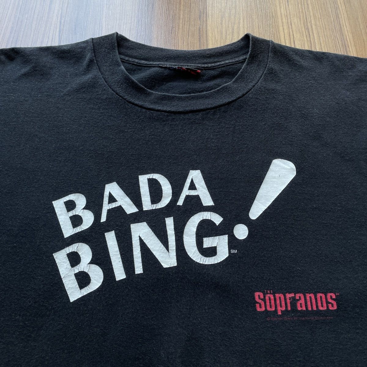 Movie × Series × Vintage The Sopranos Bada Bing HBO promo movie tee TV show mafia | Grailed