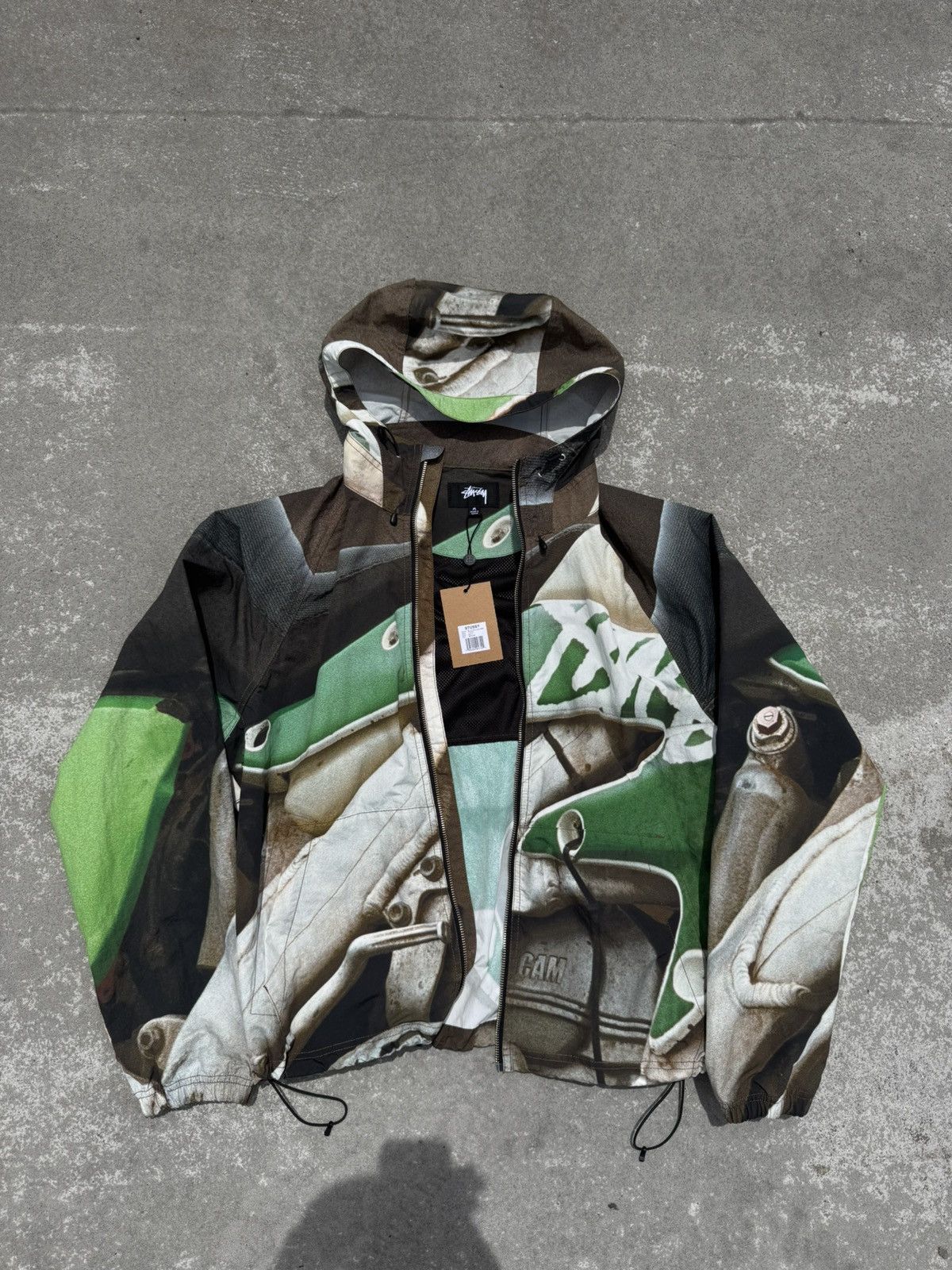 Stussy Stussy Beach Shell Jacket Baja Print | Grailed