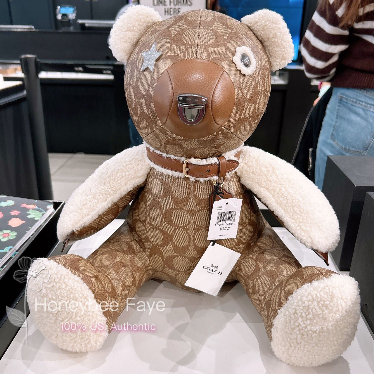 Coach Bear In Signature Canvas | Grailed