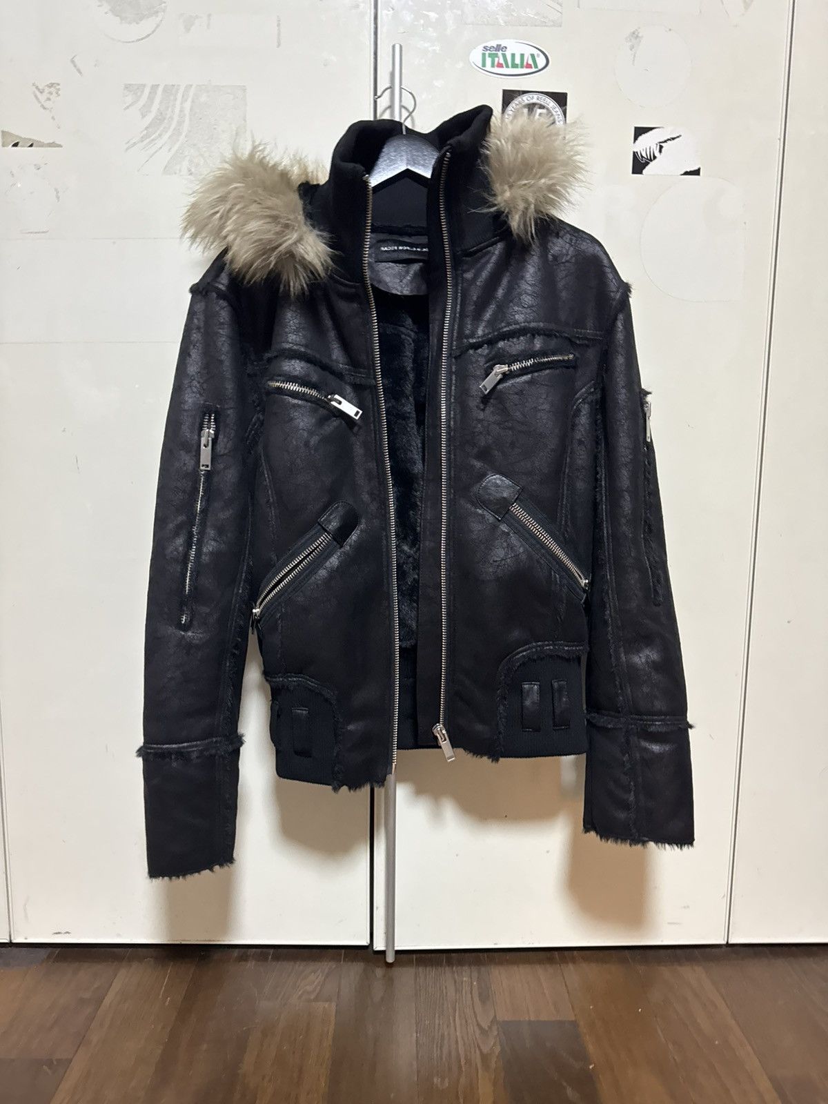 Racer Worldwide Sheepskin Jacket | Grailed