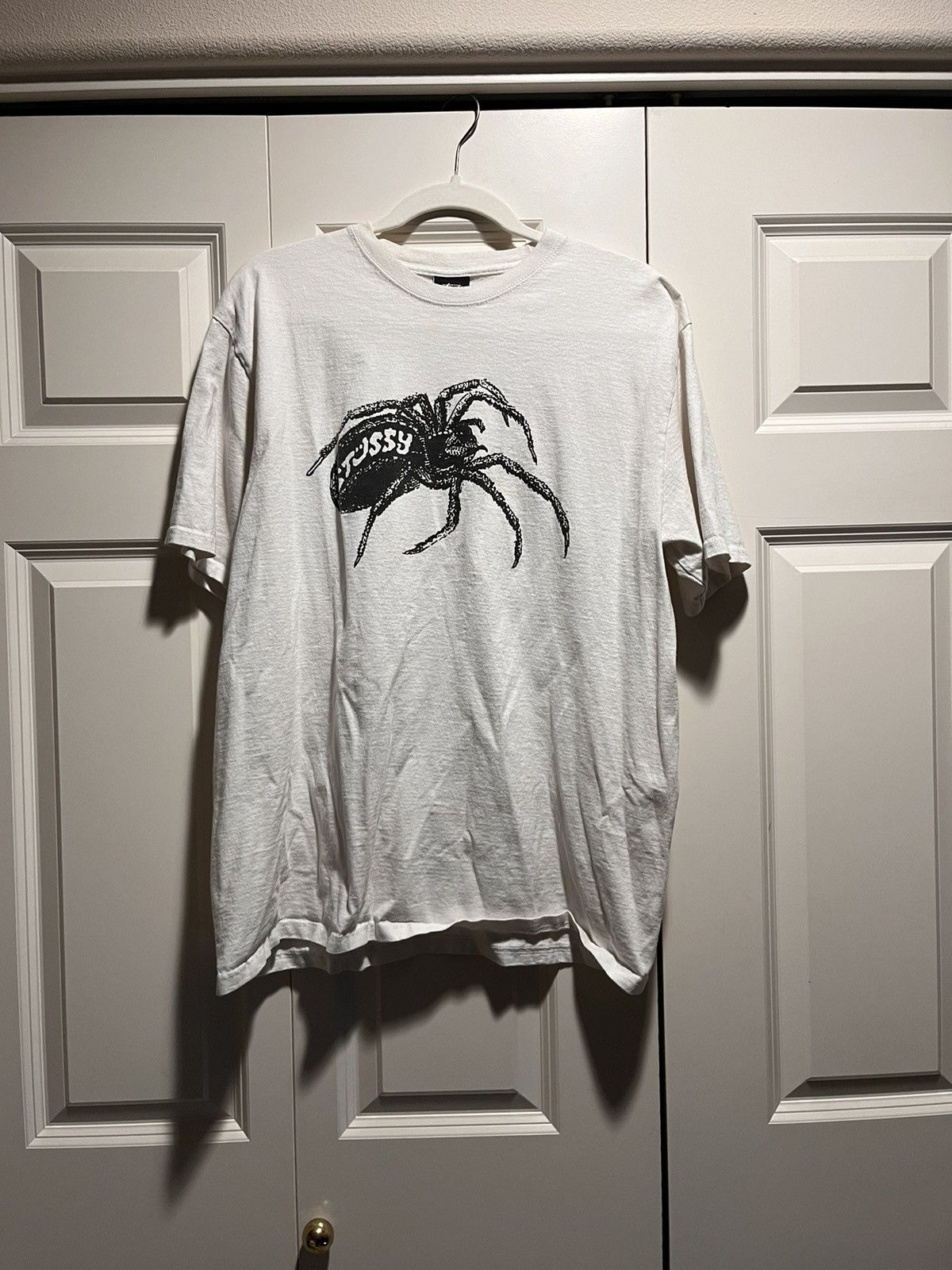 Streetwear × Stussy Stussy spider shirt | Grailed