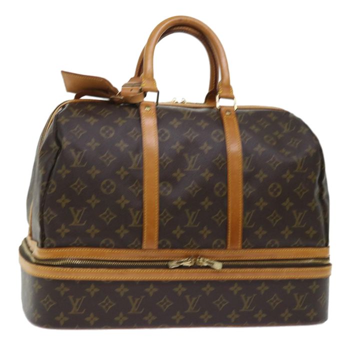 Louis Vuitton LOUIS VUITTON Monogram Sac Sports Boston Bag M41444 LV ...