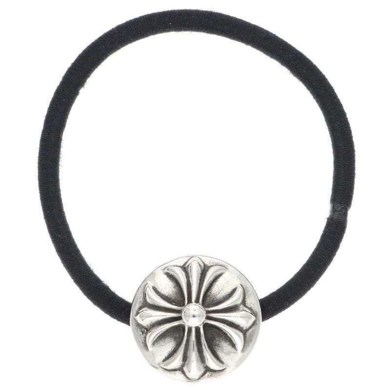 Chrome Hearts Silver Concho HAIRBAND/Cross ball button hair tie | Grailed