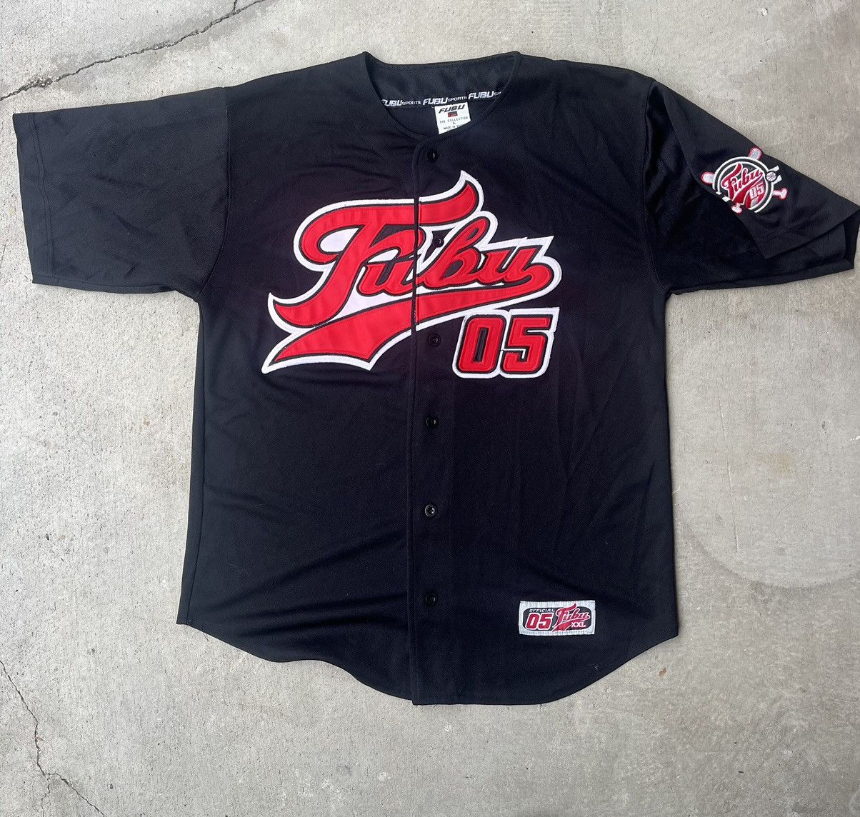 Fubu × Vintage Fubu baseball jersey | Grailed