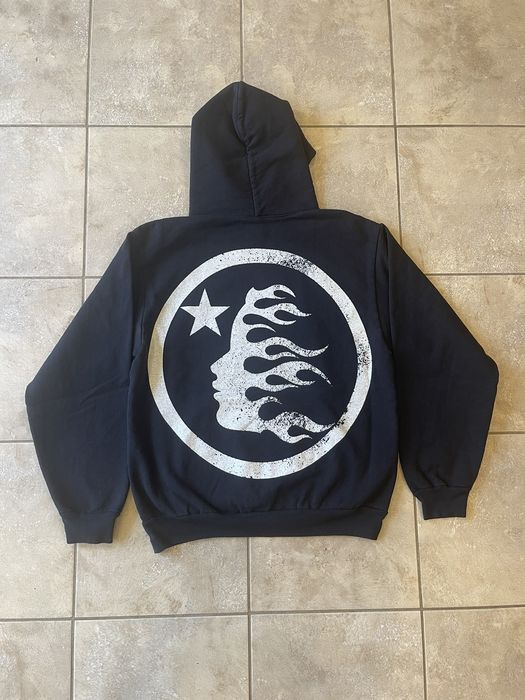 HELLSTAR Hellstar Basic Vintage Logo Hoodie | Grailed