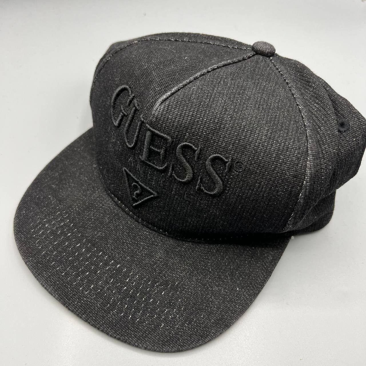 Guess Guess Hat Men Black Snap Back Cap Los Angeles Cotton | Grailed