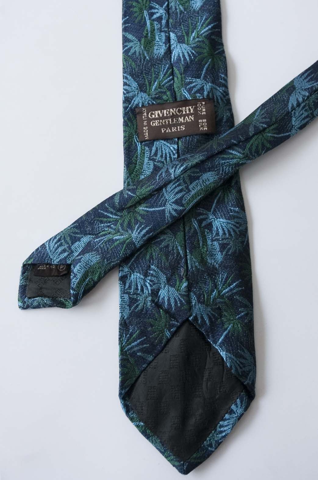 Givenchy × Vintage Givenchy Tie Silk Floral Made in Italy Vintage | Grailed