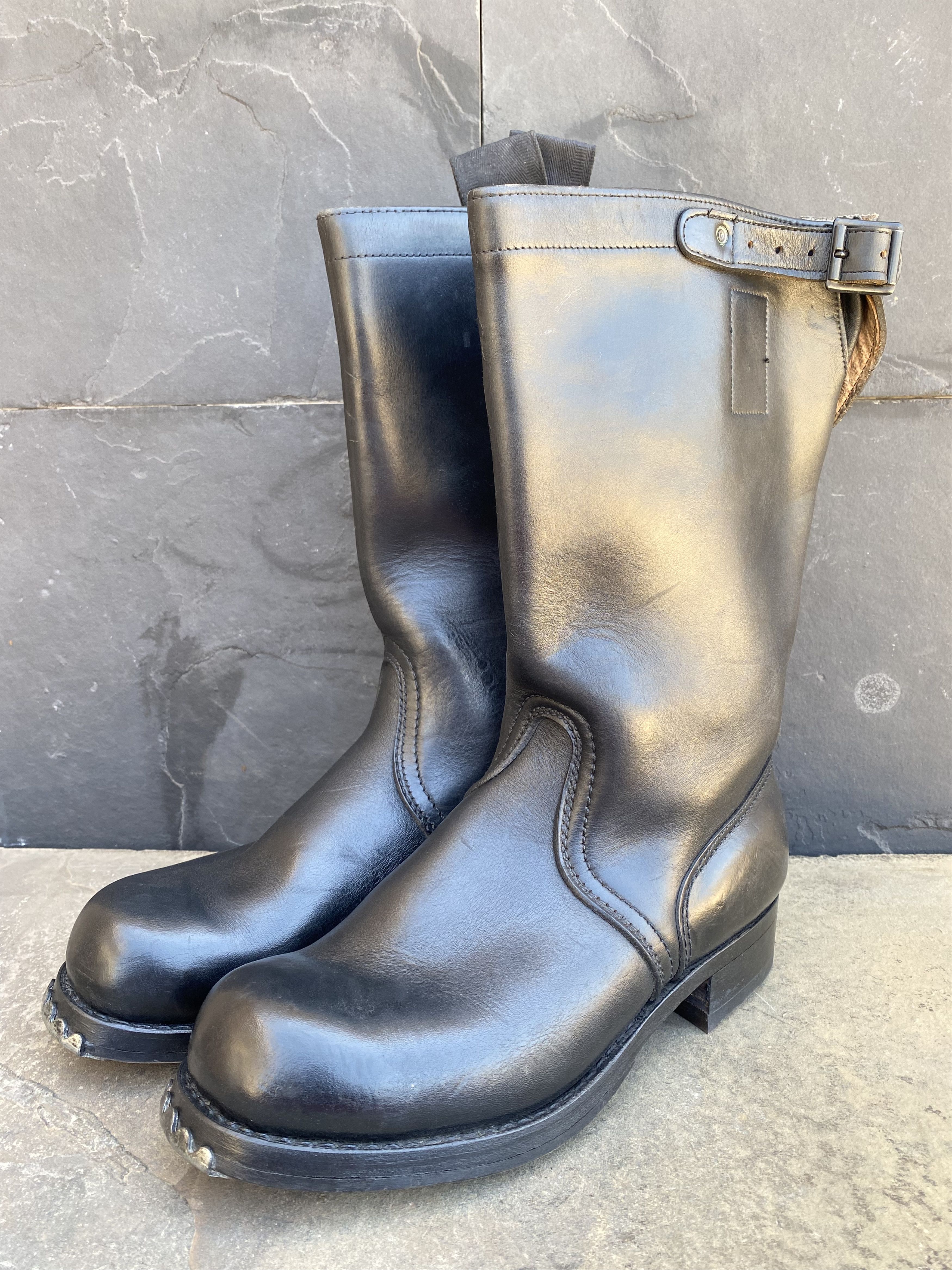 Vintage Vintage German 1960s Knobelbecher Combat Military Biker | Grailed