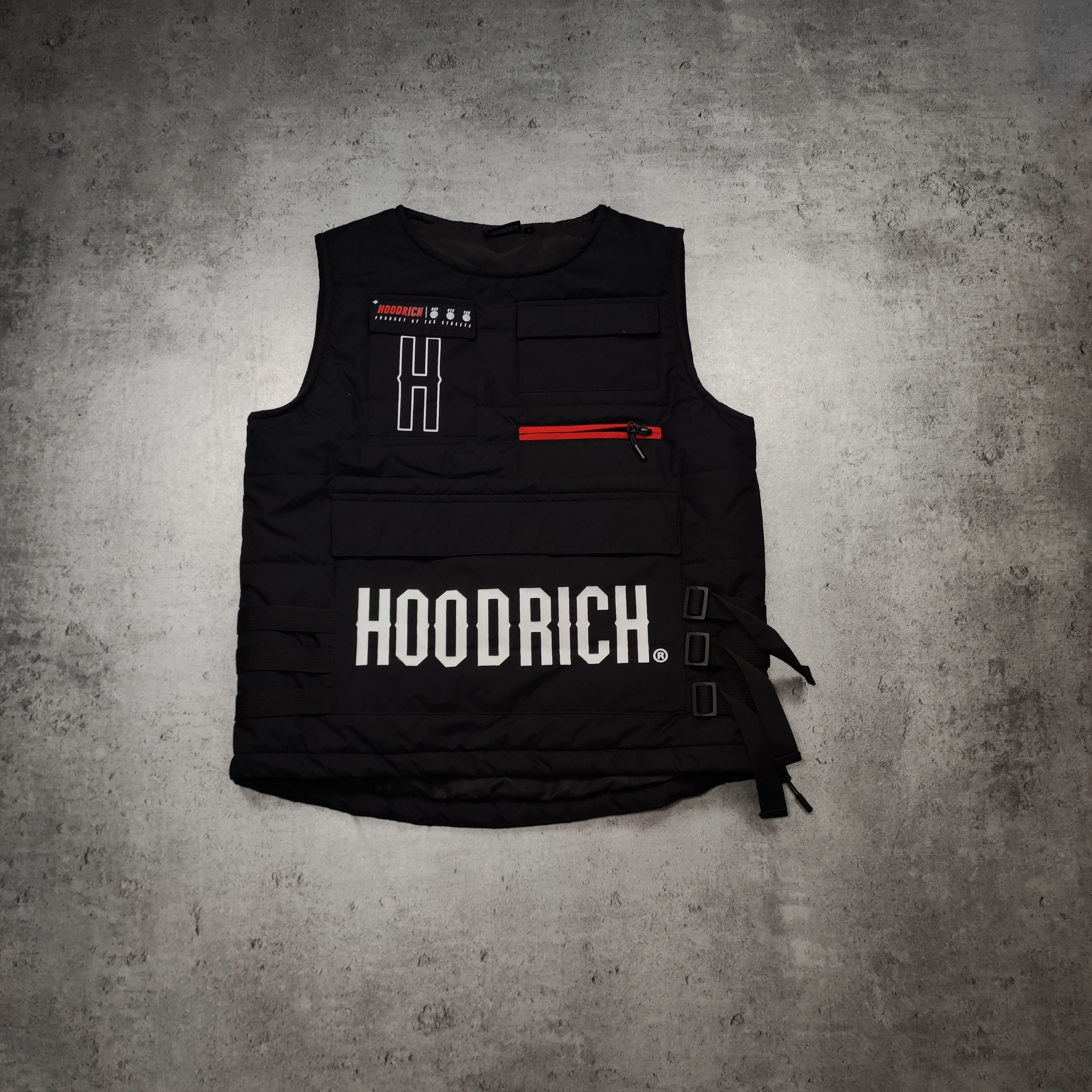 Trap RARE Hood Rich Hoodrich Trapstar Big Logo Tactical Vest | Grailed