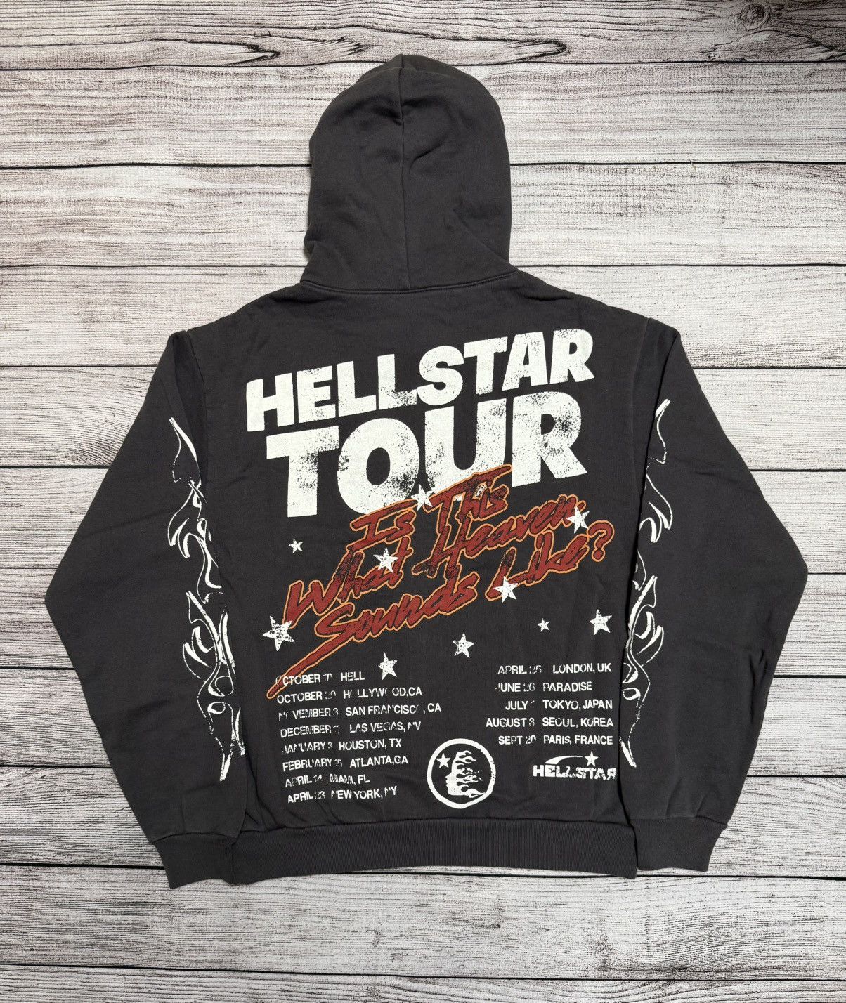 HELLSTAR Hellstar Records Tour Hoodie Capsule 9 Size S | Grailed