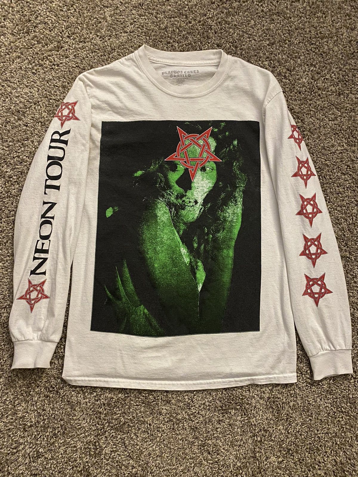 Playboi Carti Playboi Carti Neon Tour Long Sleeve | Grailed