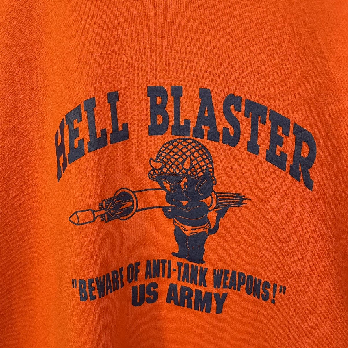 Usaf × Vintage Vintage 1990s Hell Blaster US Army Tedman Company T Shirt | Grailed