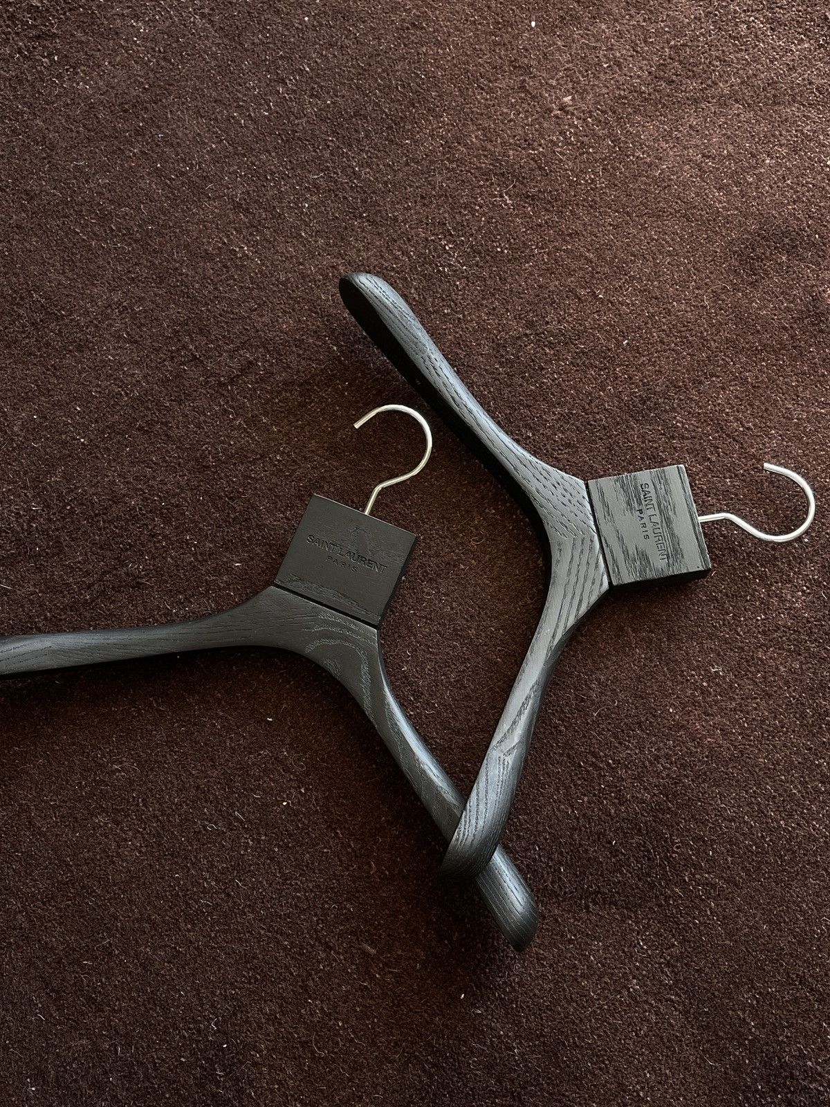 Saint Laurent Paris Wooden Display Hangers | Grailed