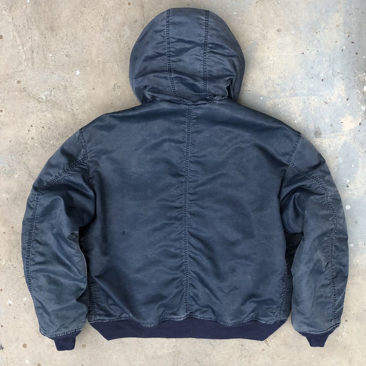 Vintage Vintage Sun Faded Air Force Intermediate Ma-1 Bomber Jacket | Grailed