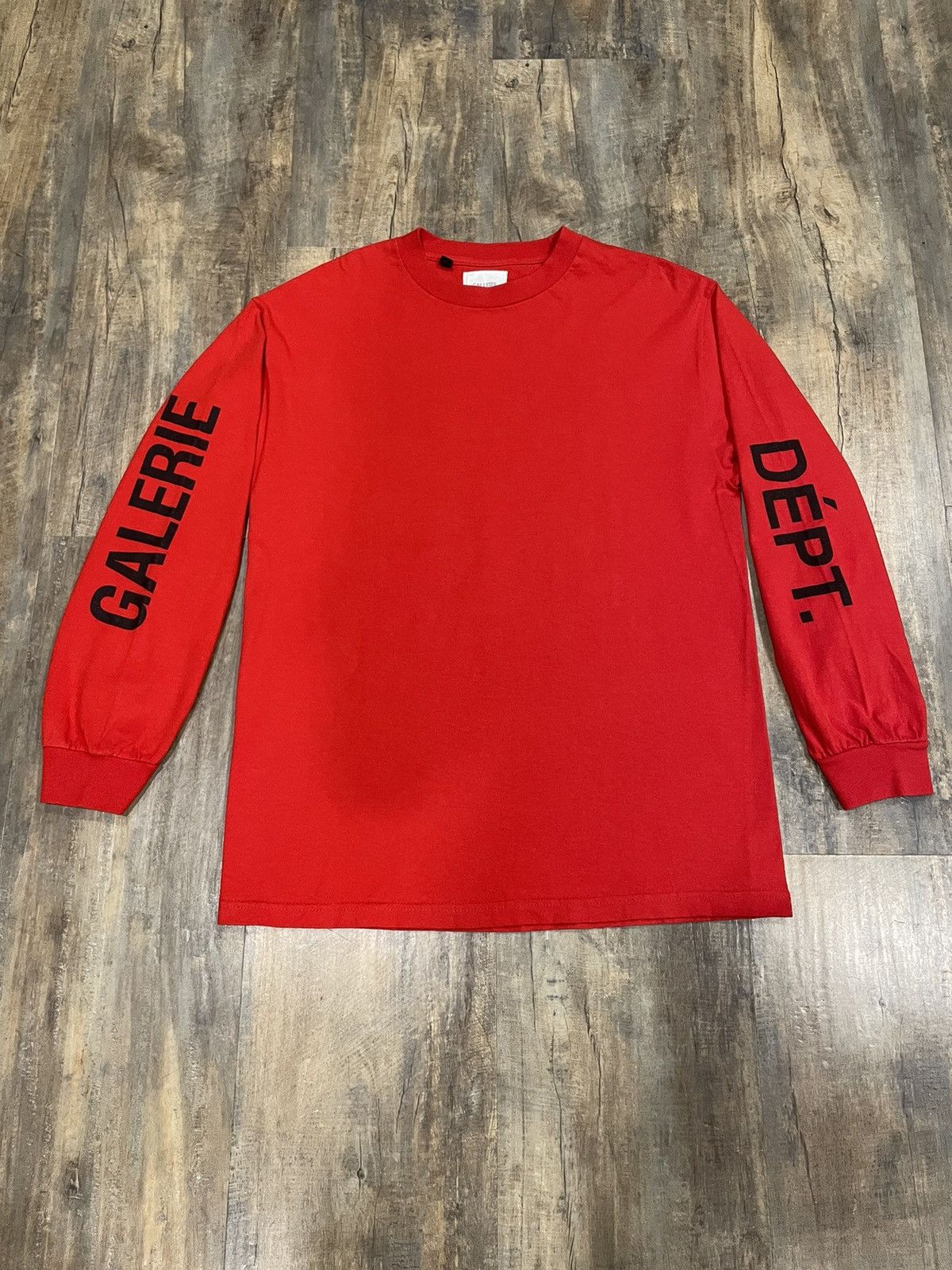 Gallery Dept. RARE Gallery Dept French Collector Souvenir Logo Red L/S ...