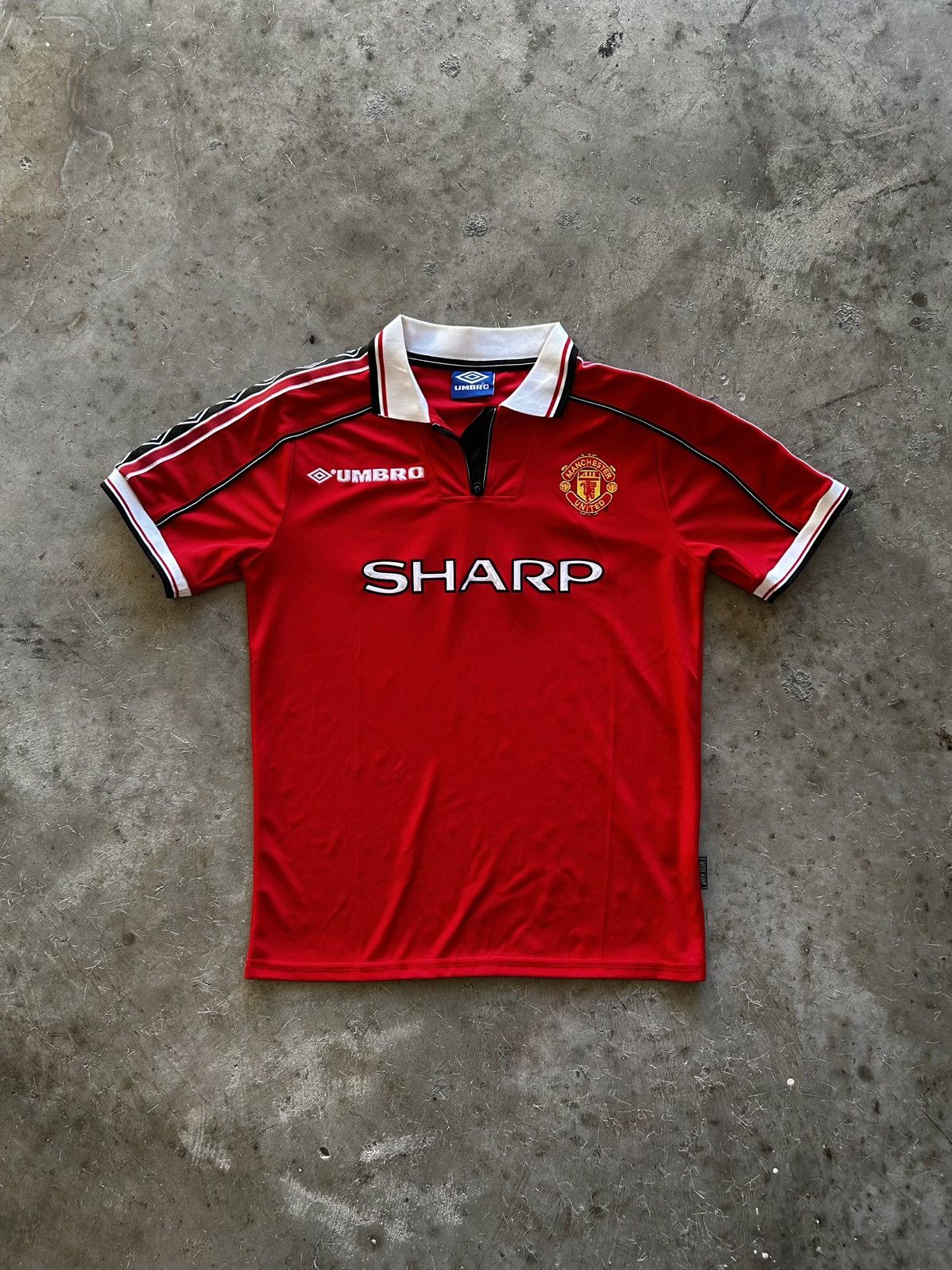 Umbro × Vintage Vintage Umbro Manchester United 98/99 Home Kit | Grailed