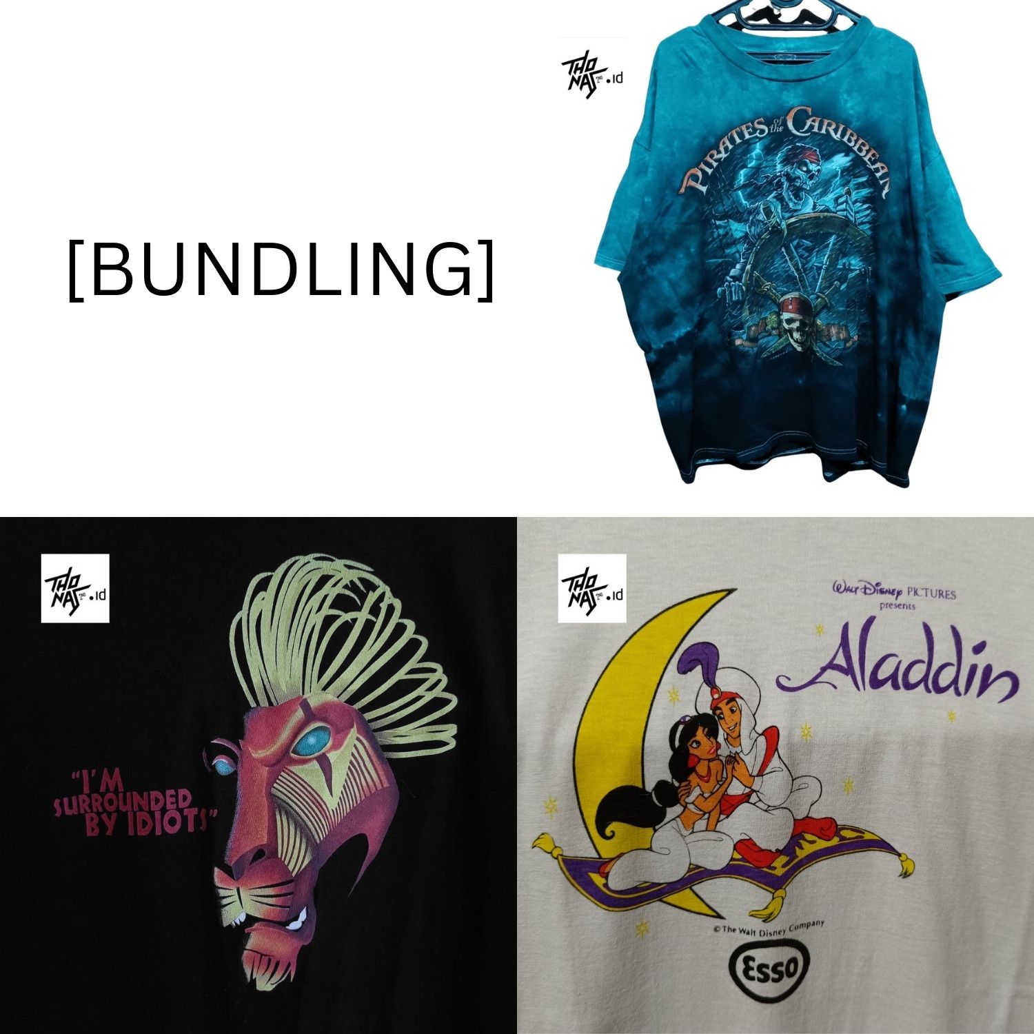 Vintage Pirates Of The Caribbean + Lion King + Aladdin | Grailed