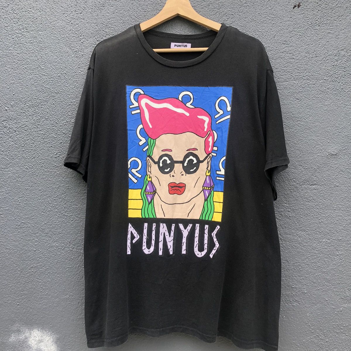 Vintage 💢Faded💢 Japanese Brand PUNYUS Tshirt | Grailed