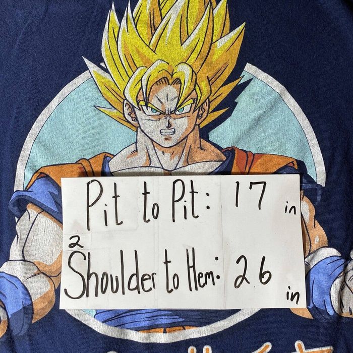 Other Dragon Ball Z Graphic T-Shirt Goku Gohan Kanji Design | Grailed