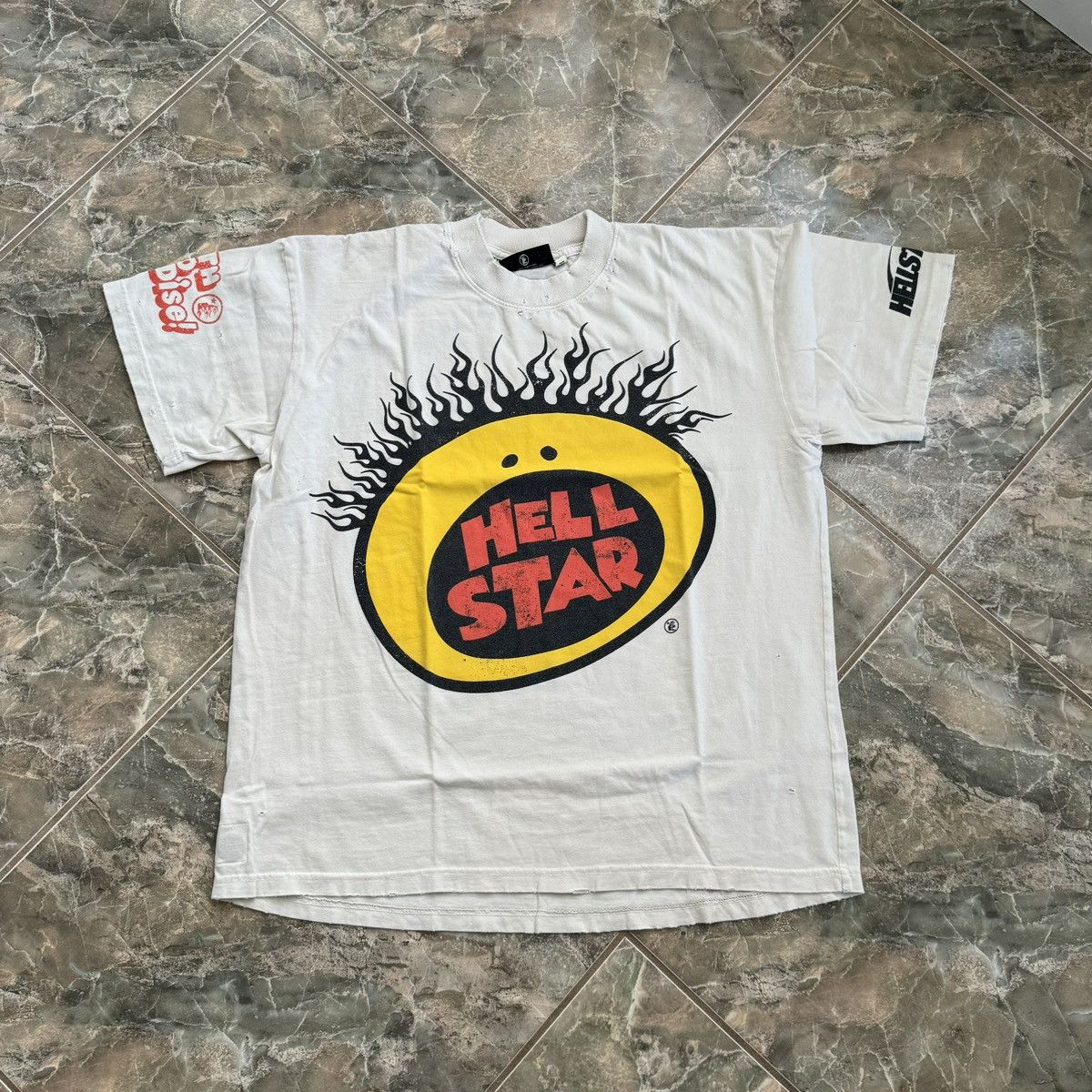 Rare Hellstar UNRELEASED Slime T-Shirt | Grailed