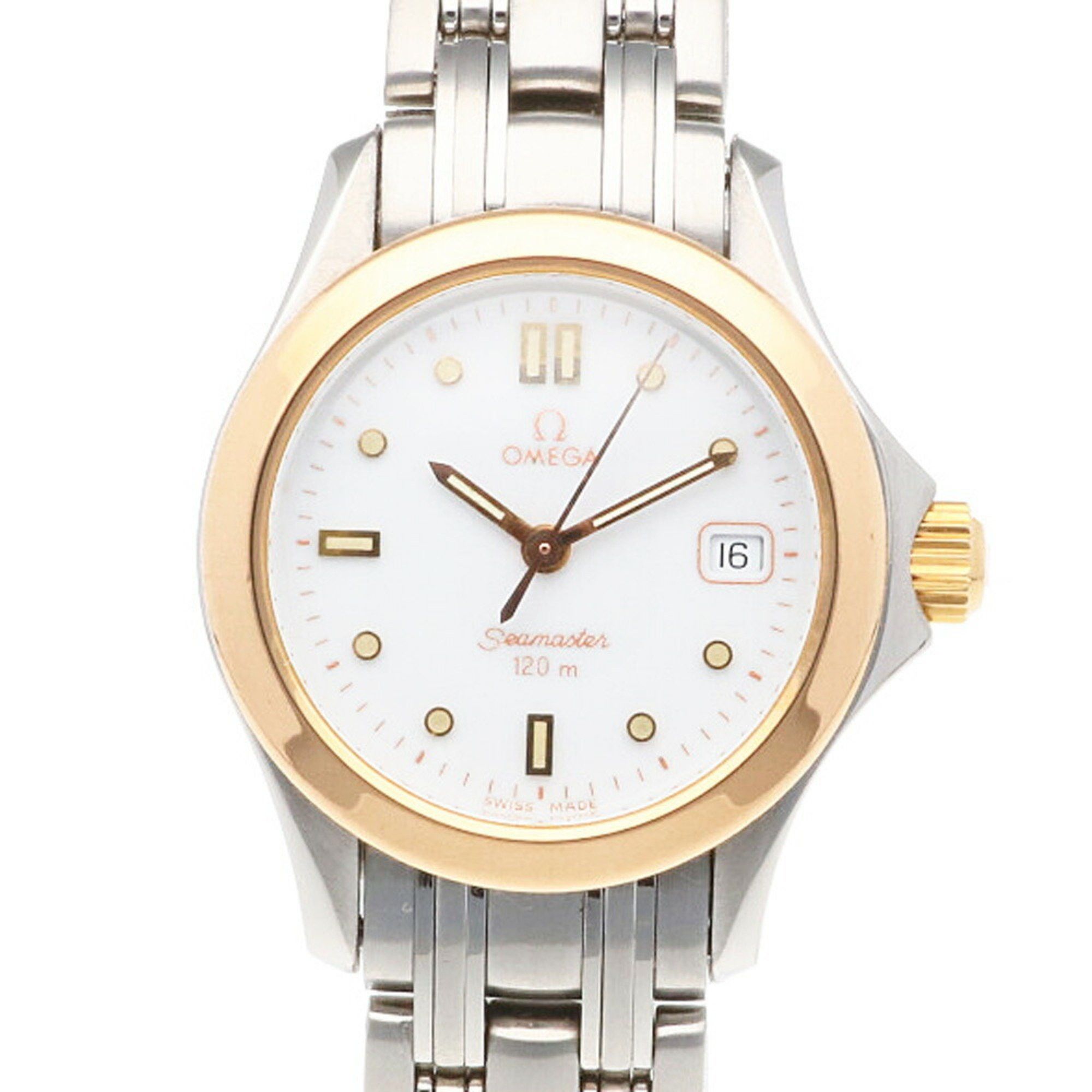 Omega Omega Seamaster 120 Watch Stainless Steel Quartz Ladies OMEGA ...