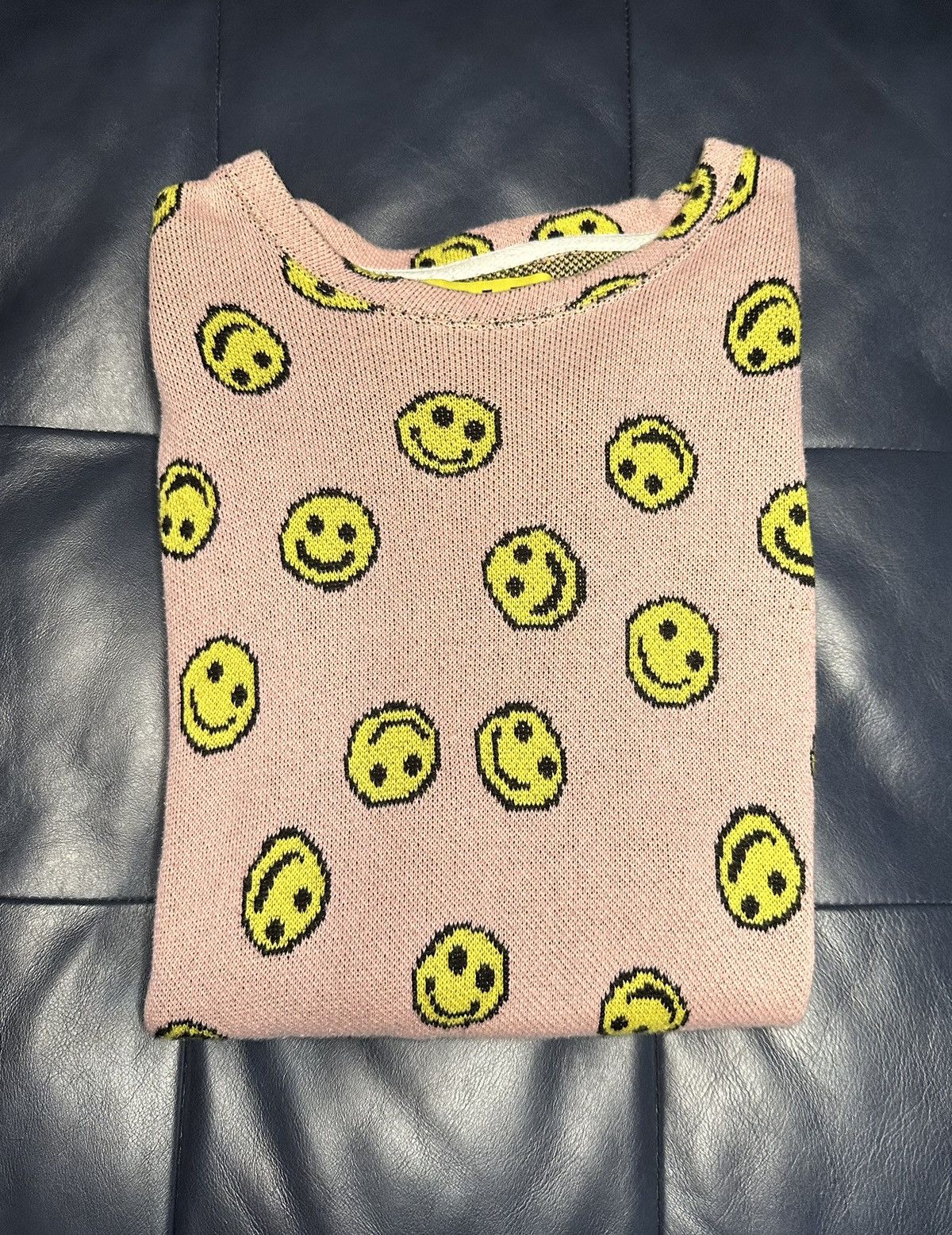 Golf Wang - OG SMILEY FACE KNIT - | Grailed