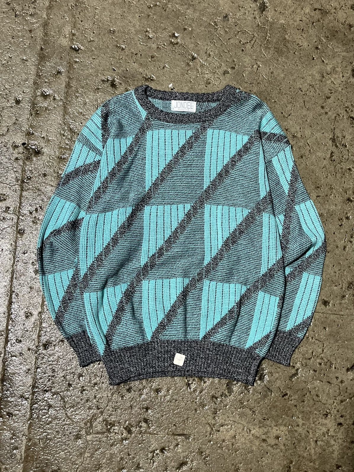 Vintage Crazy Vintage 90s Coogi Style Argyle Knit Pattern Sweater | Grailed