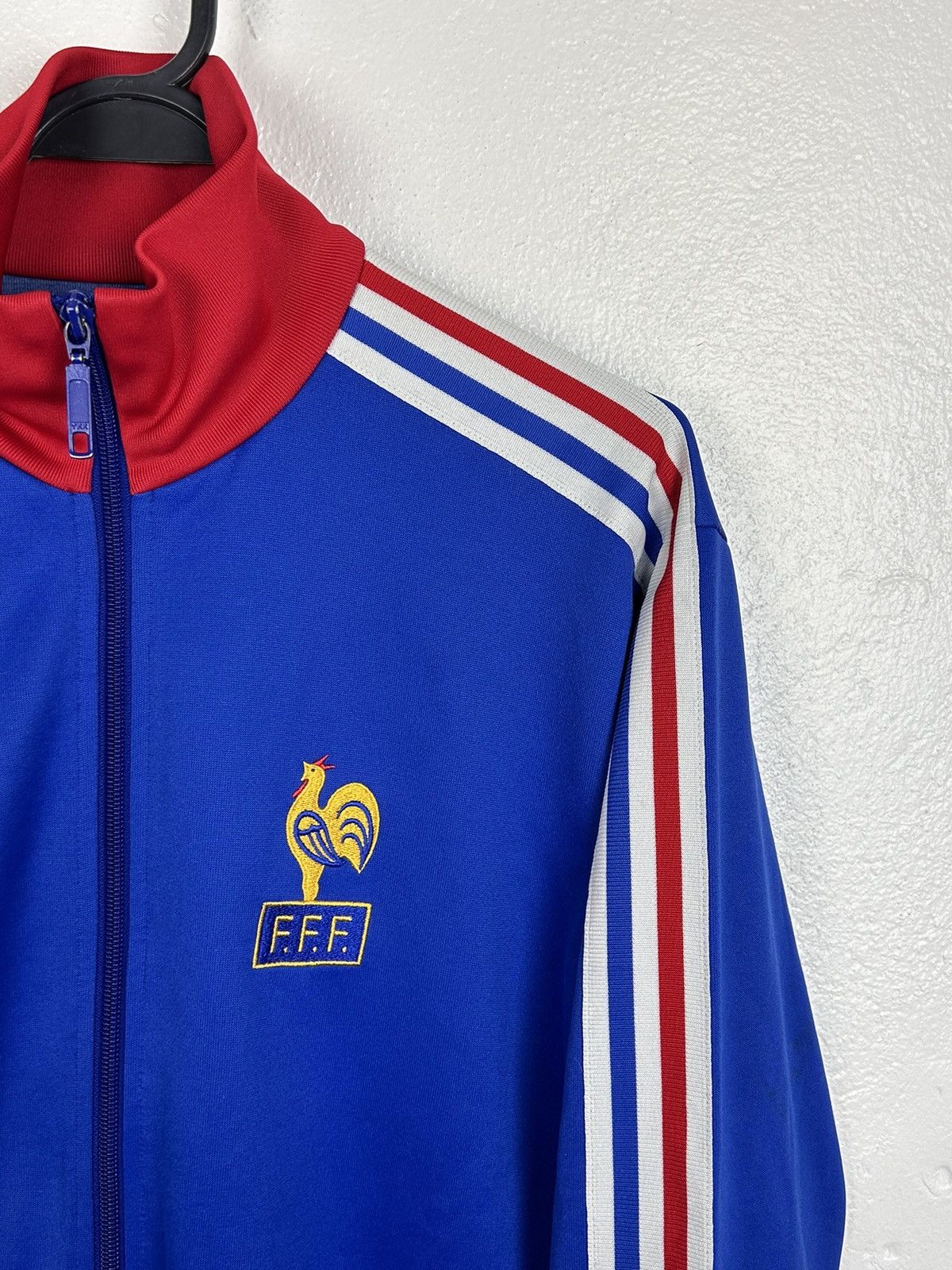 Adidas × Vintage 00s Vintage 1974 World Cup France FFF Tracksuit Jacket ...