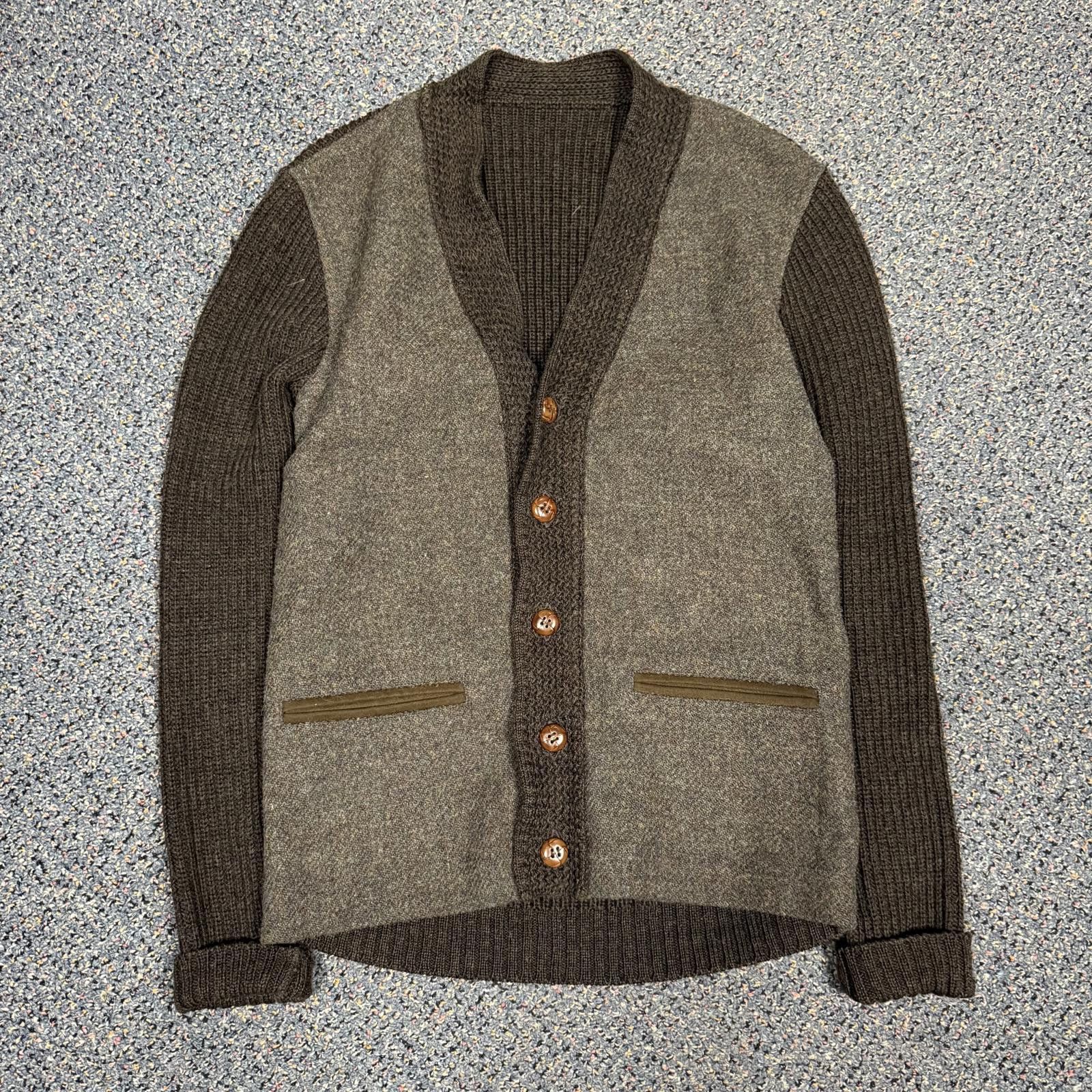 Harris Tweed Vintage Made in Japan Harris Tweed Pure Wool Cardigan ...
