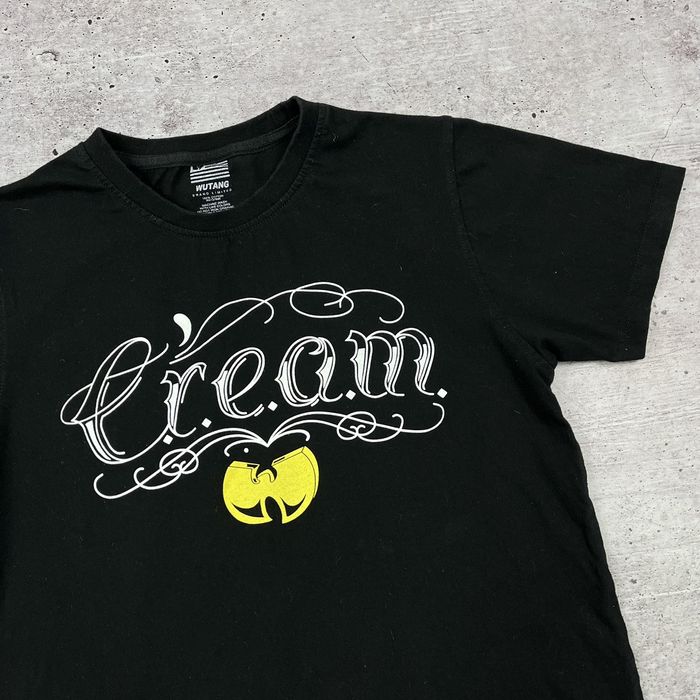Wu Tang Clan Wutang Big Logo Cream t shirt size S | Grailed