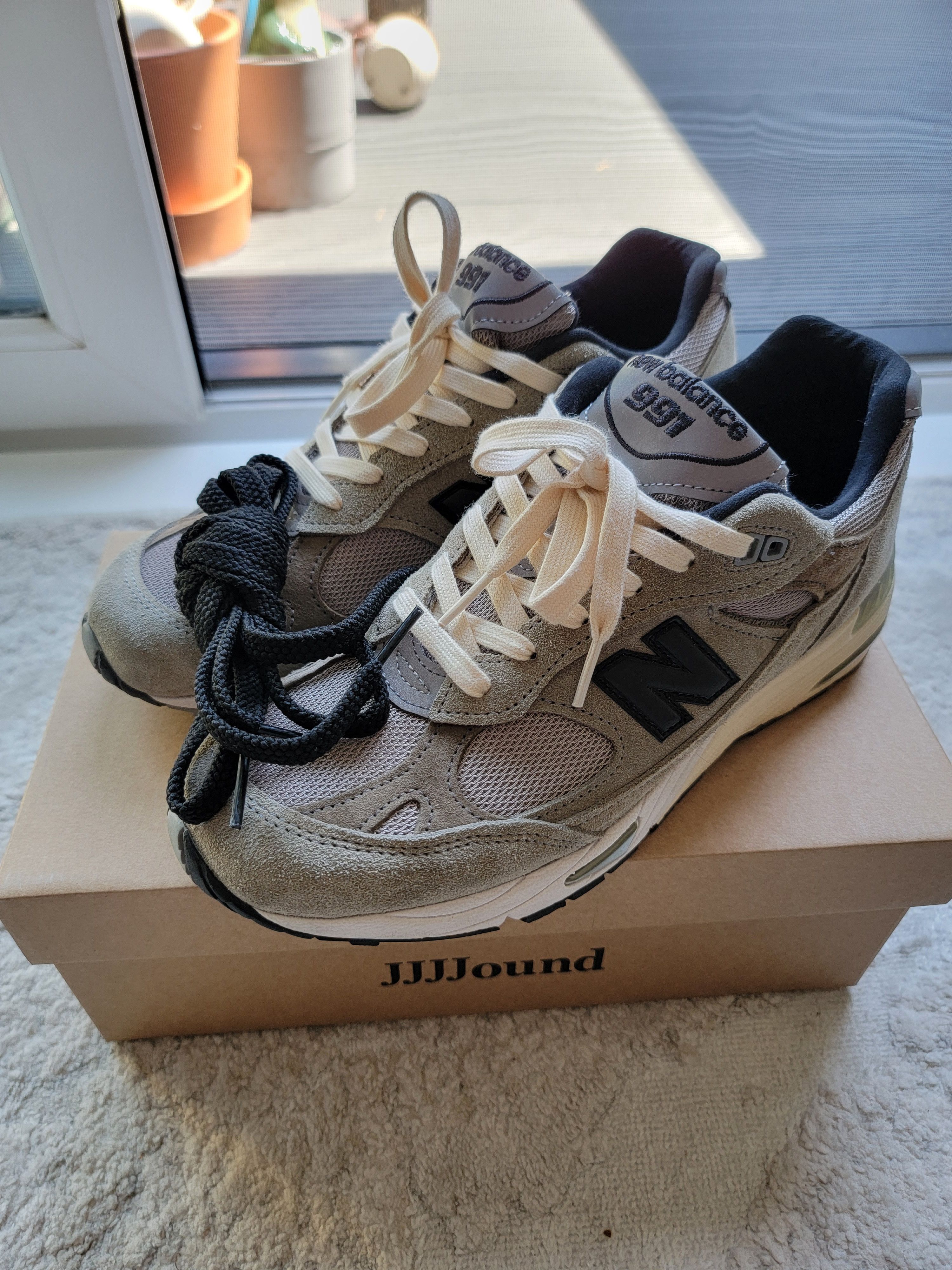 Jjjjound × New Balance JJJJOUND X New Balance 991 Grey Olive Jjjjound × New Balance JJJJOUND X New Balance 991 Grey Olive