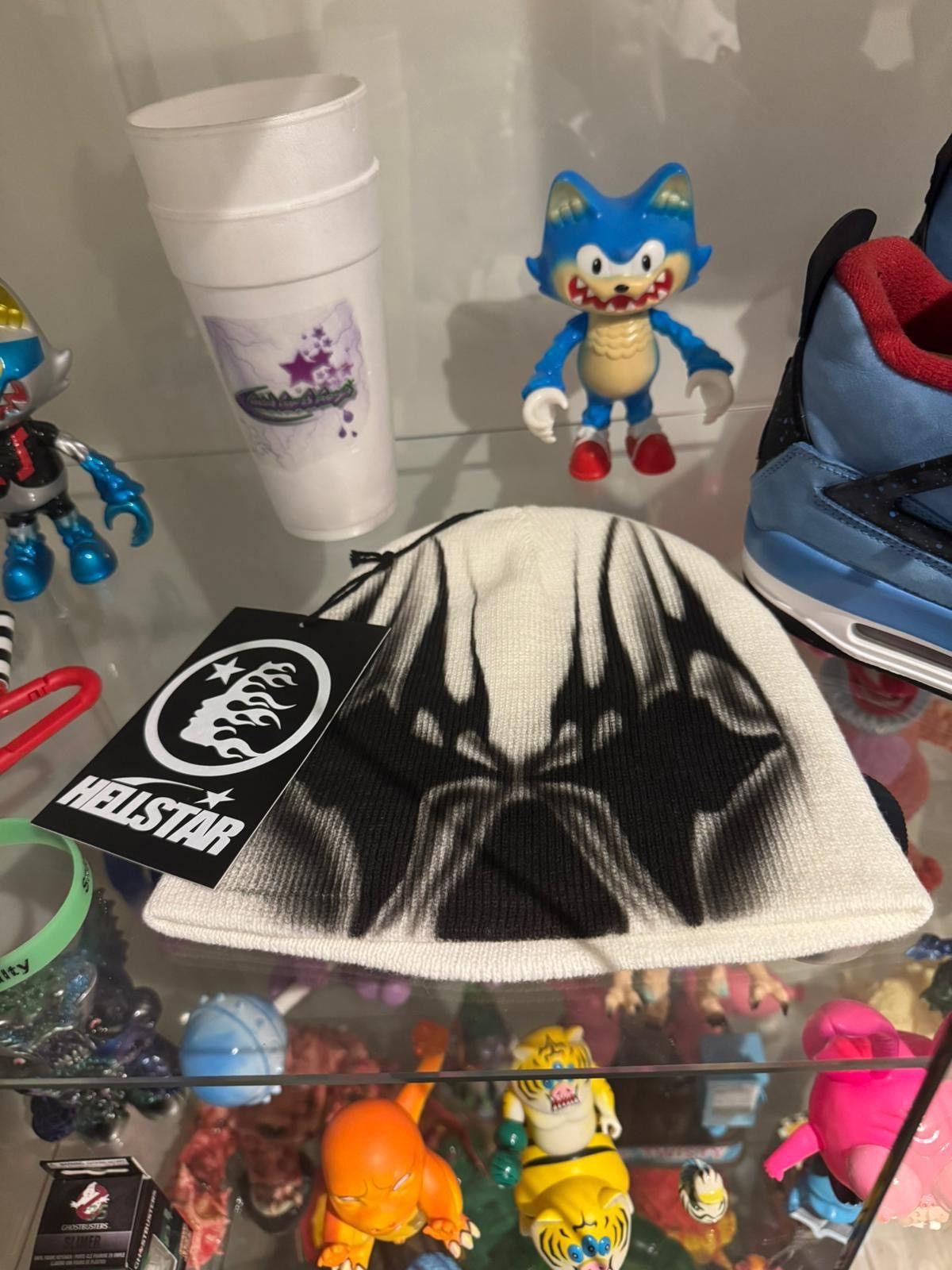 HELLSTAR Hellstar airbrush mask beanje | Grailed