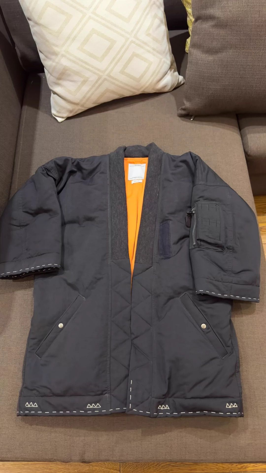 Visvim visvim down robe | Grailed