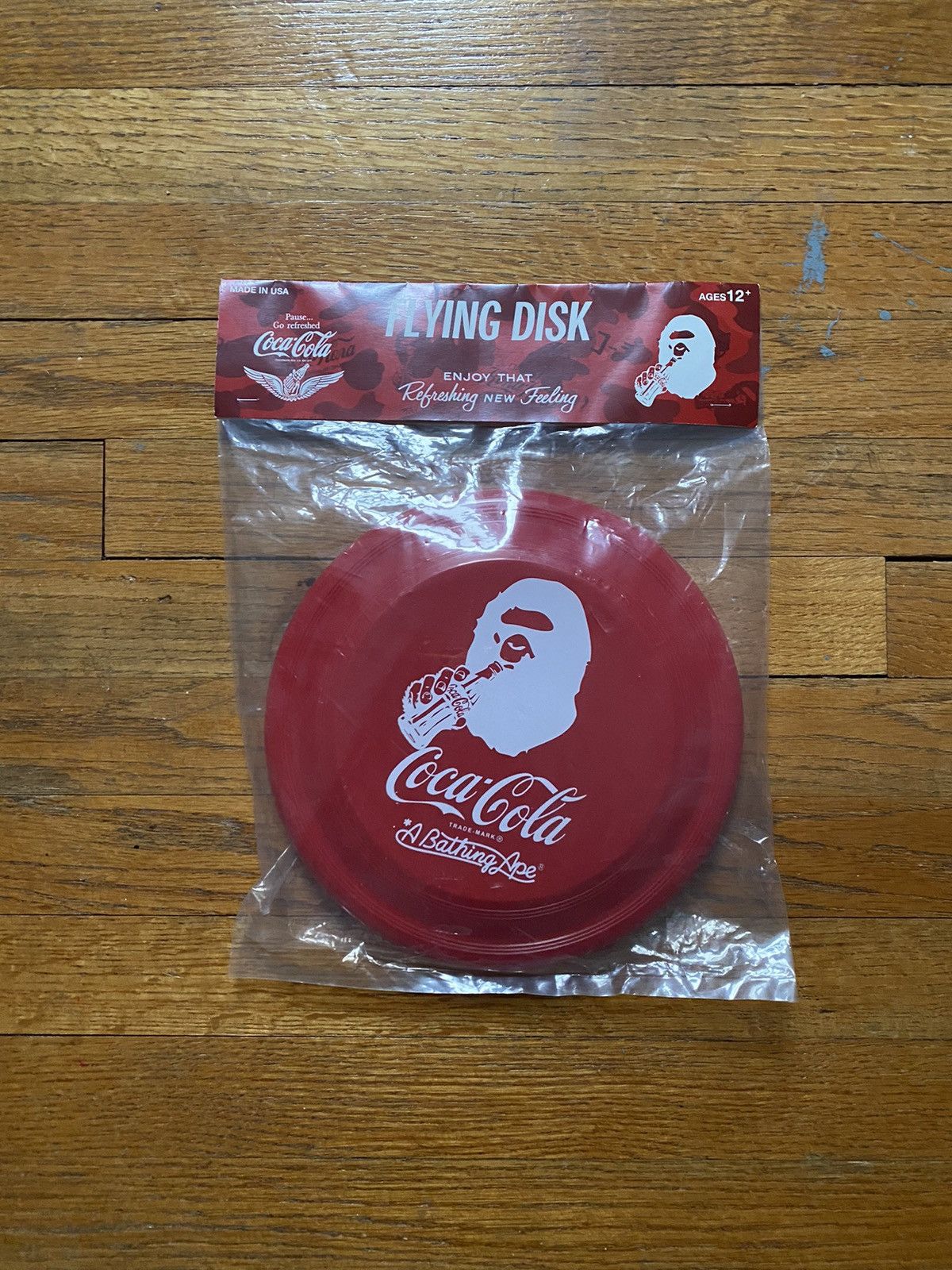 Bape Bape x Coca Cola "Flying Disk" Frisbee | Grailed