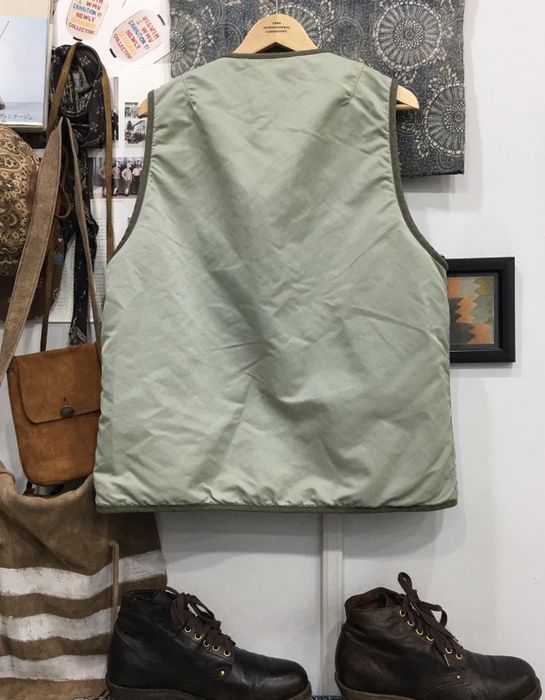 Visvim Visvim IRIS LINER VEST 20SS Mud Dyed Double Striped Vest | Grailed