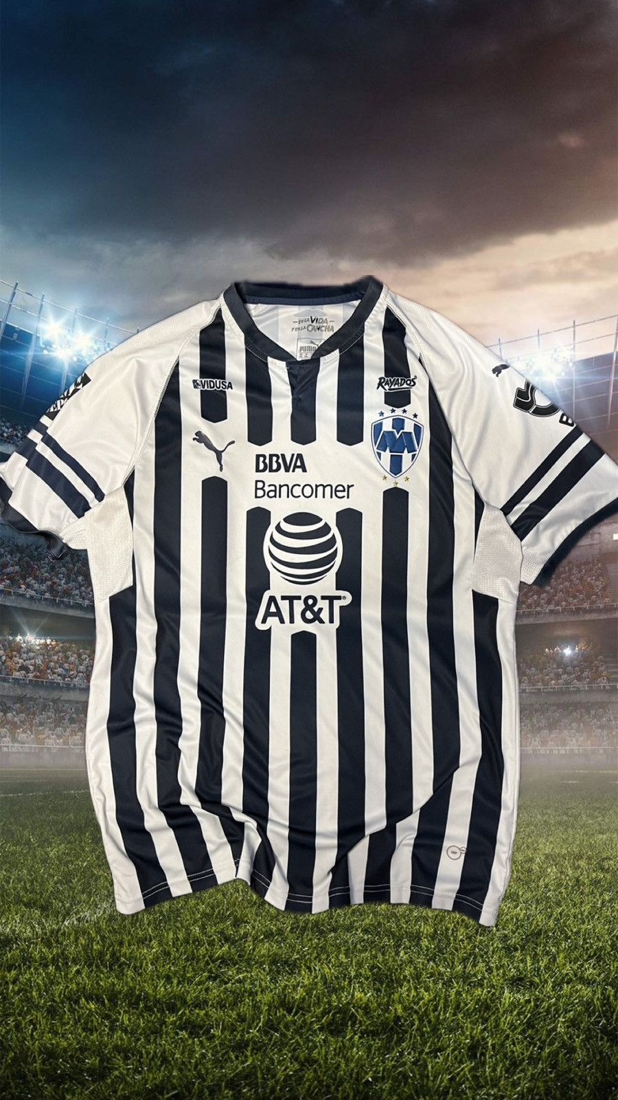 Nike Puma Liga MX Monterrey Rayados Soccer Futbol Jersey Kit | Grailed
