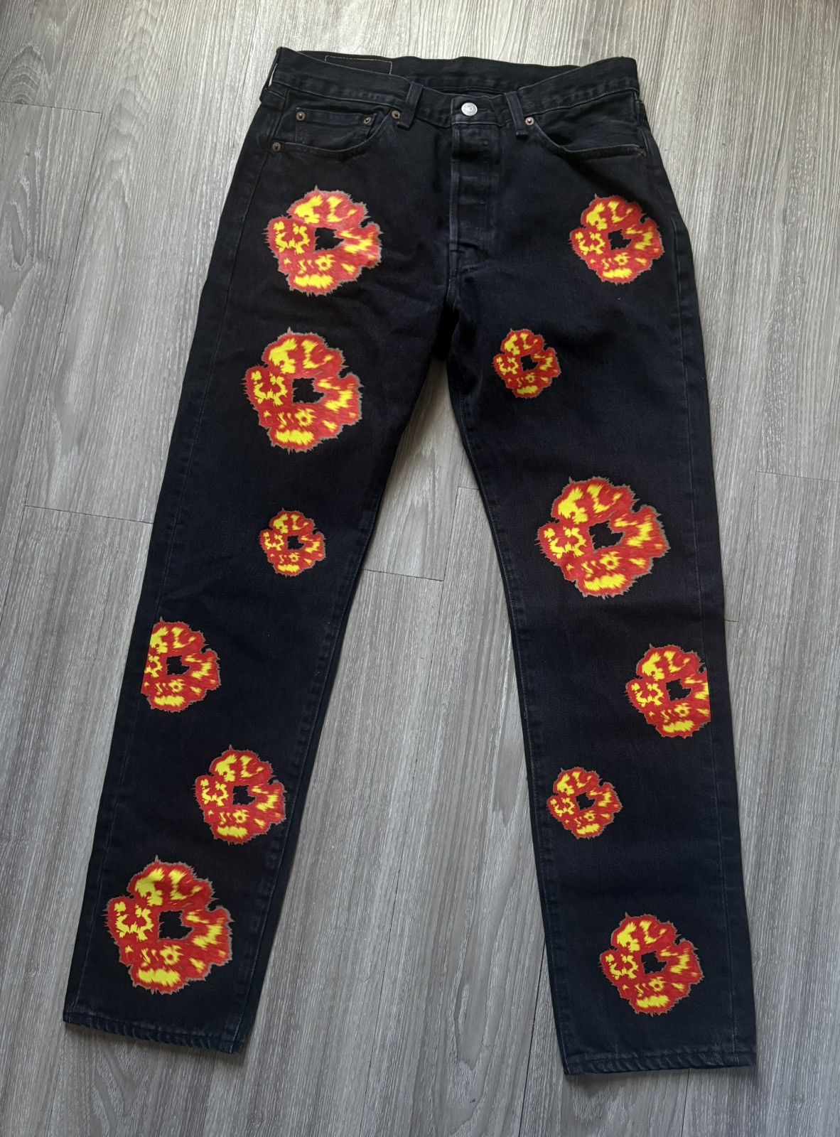 DENIM TEARS Denim tears offset denim jeans | Grailed