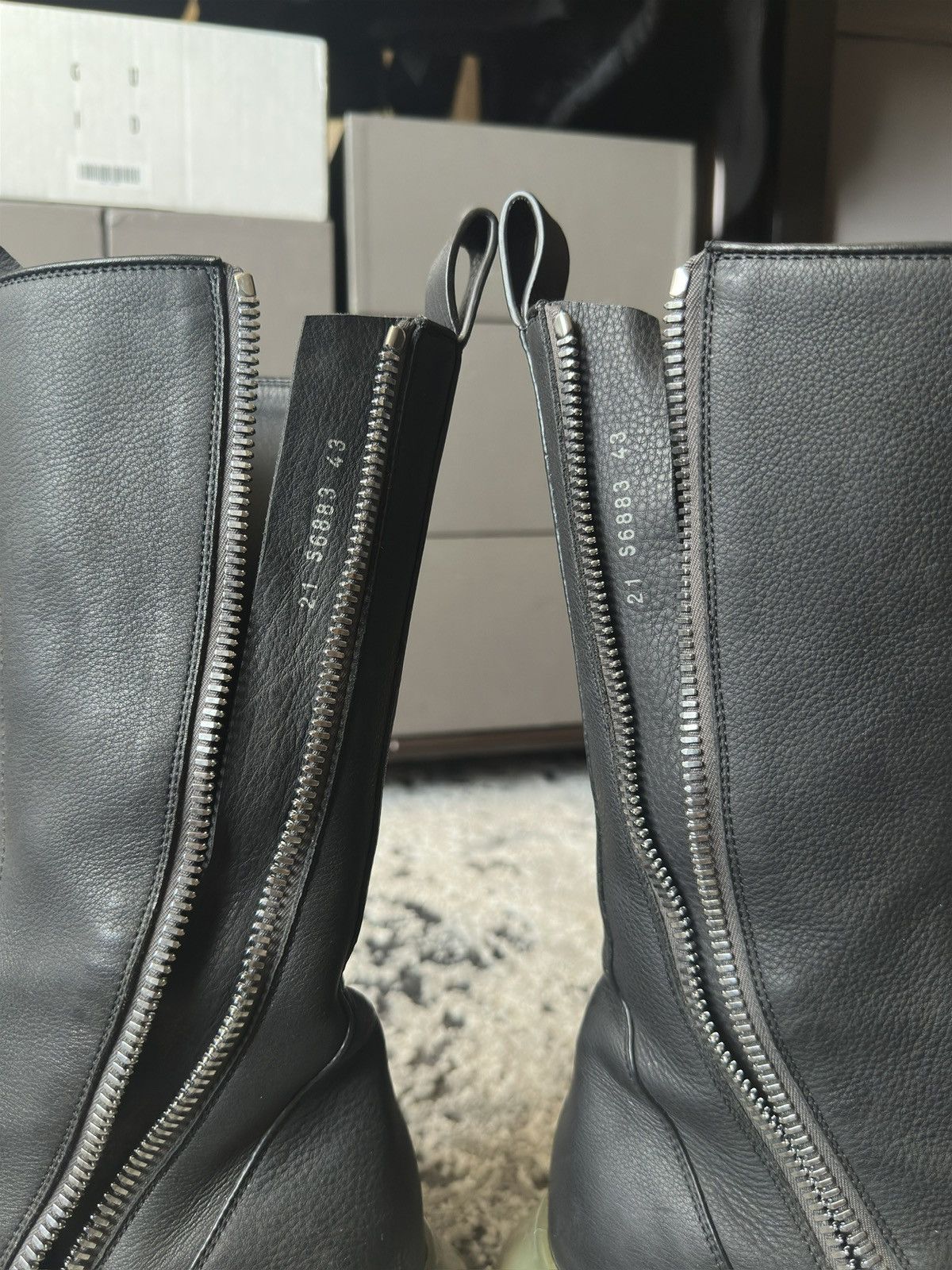 Rick Owens Megalace Bozo Tractor Boots Rick Owens Megalace Bozo Tractor Boots