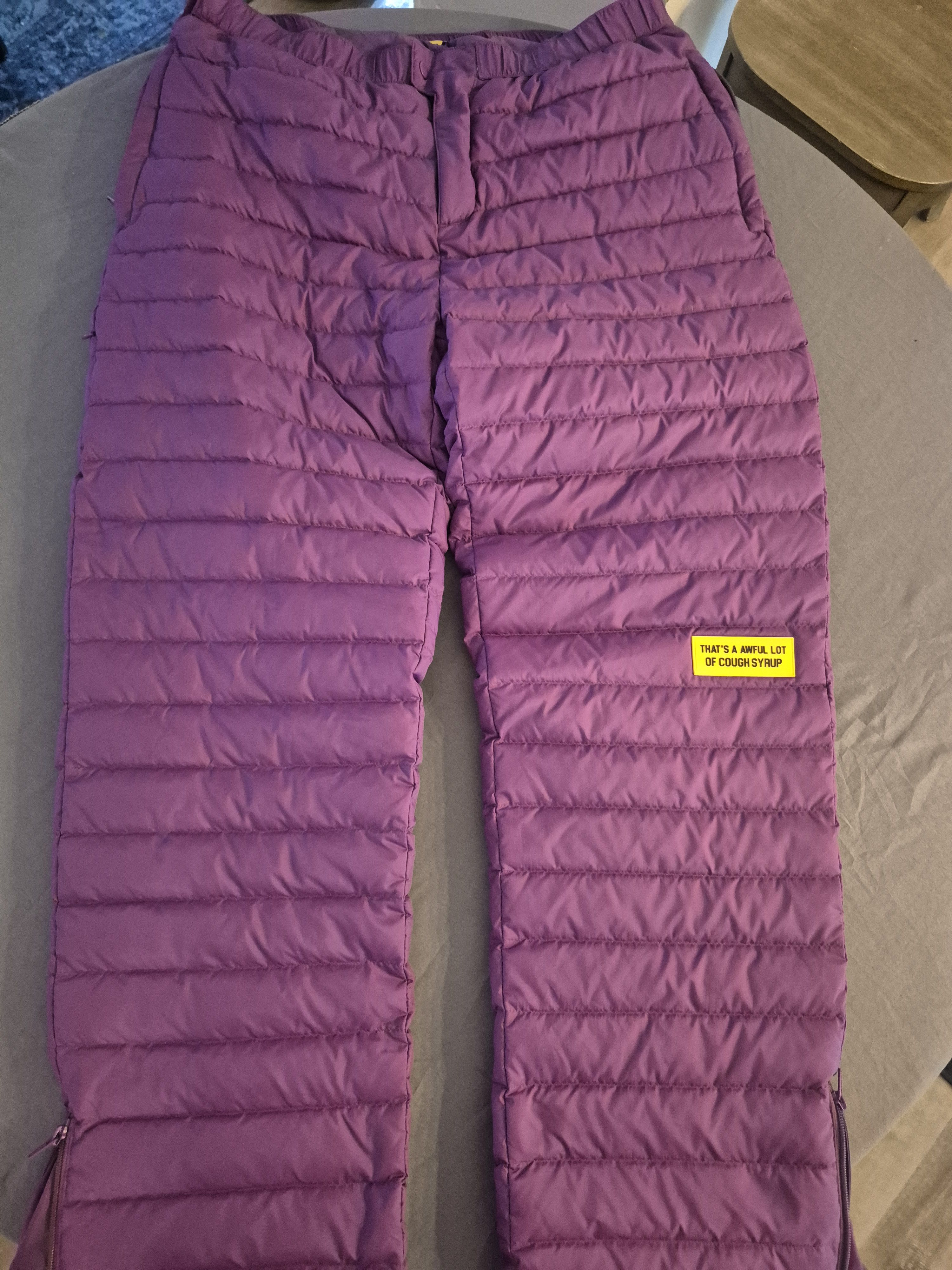 Awful Lot of Cough Syrup Awful Lot of Cough Syrup Purple Ski Puffer ...