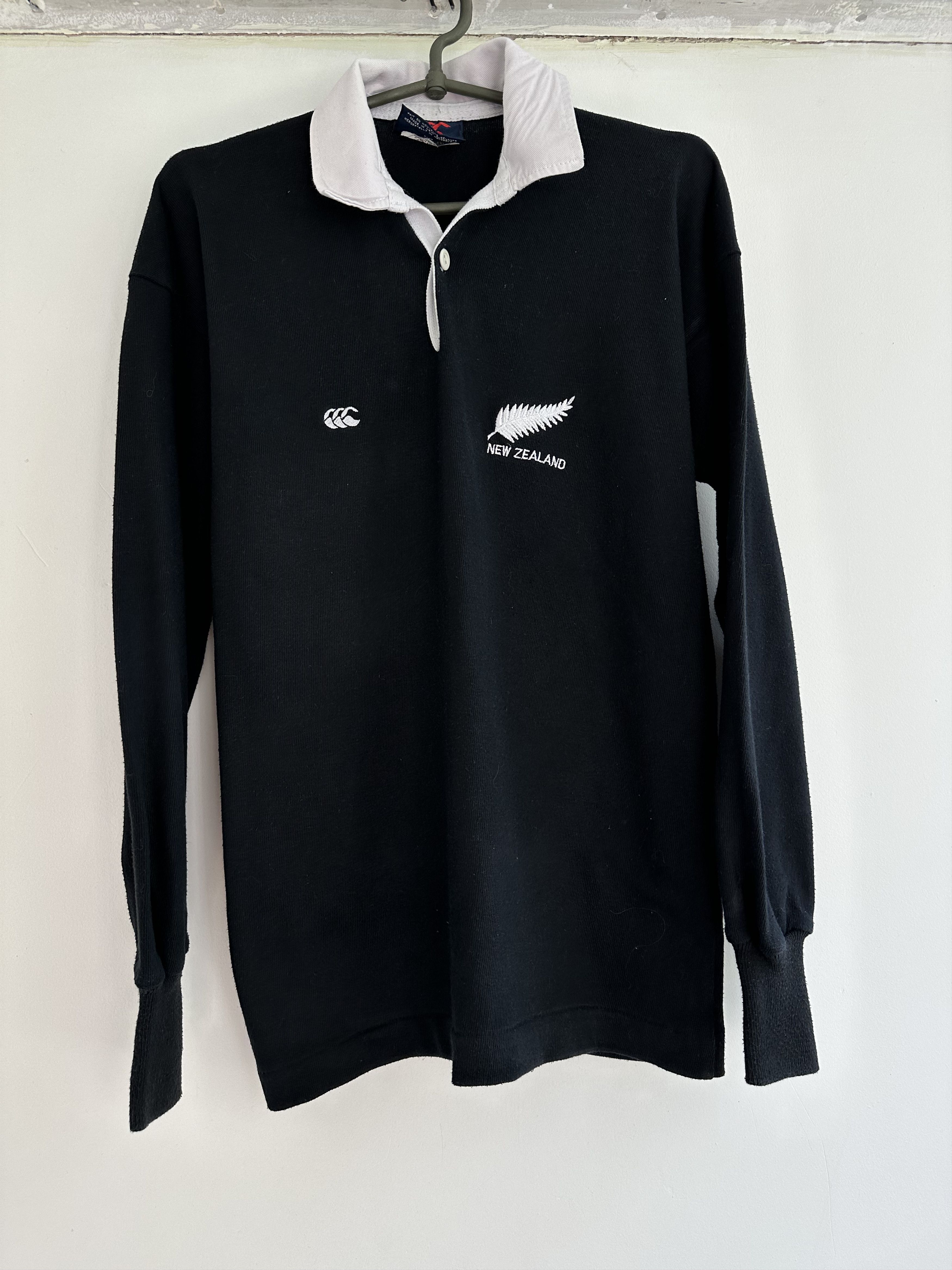 Vintage Vintage 90s New Zealand all Black steinlager rugby Jersey | Grailed