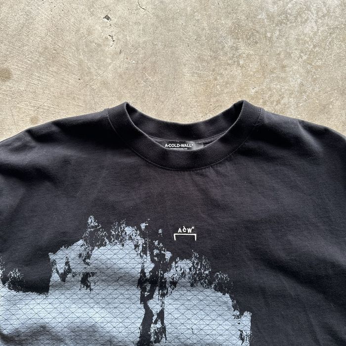 Archival Clothing A-COLD-WALL // - ACW - Black BrushStroke Tee Shirt ...