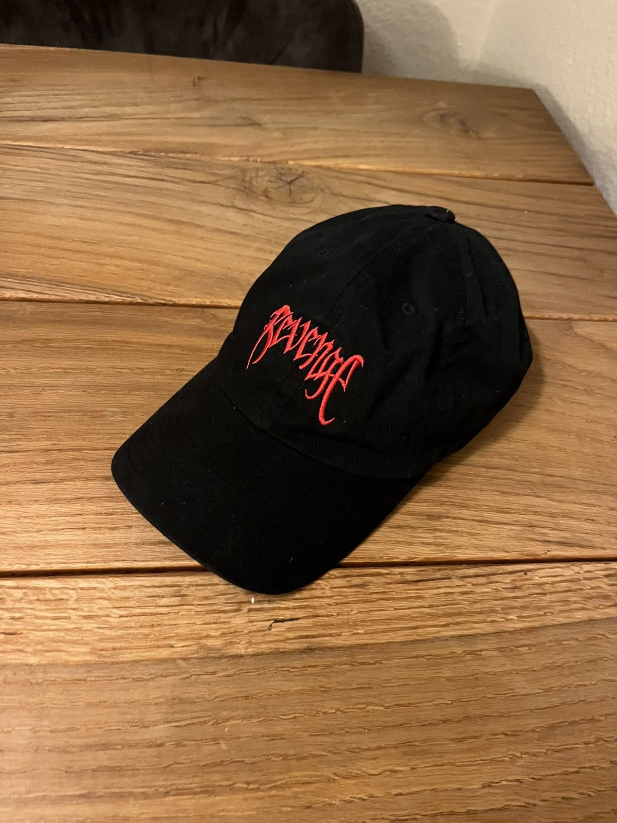Revenge Revenge “Red/Black" LOGO CAP | Grailed