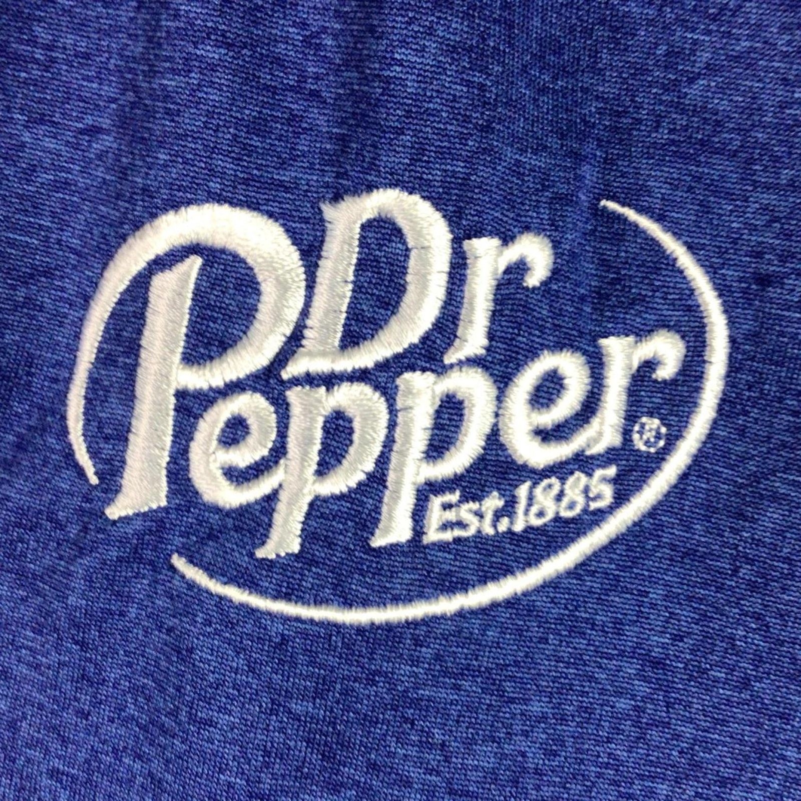 Streetwear Dr Pepper Embroidered Woman’s Employee Uniform Blue Small ...