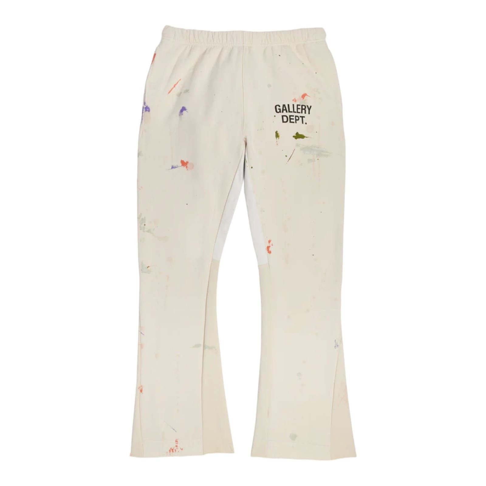 Gallery Dept. Gallery Department GD Logo Flare Sweatpants Cream | Grailed