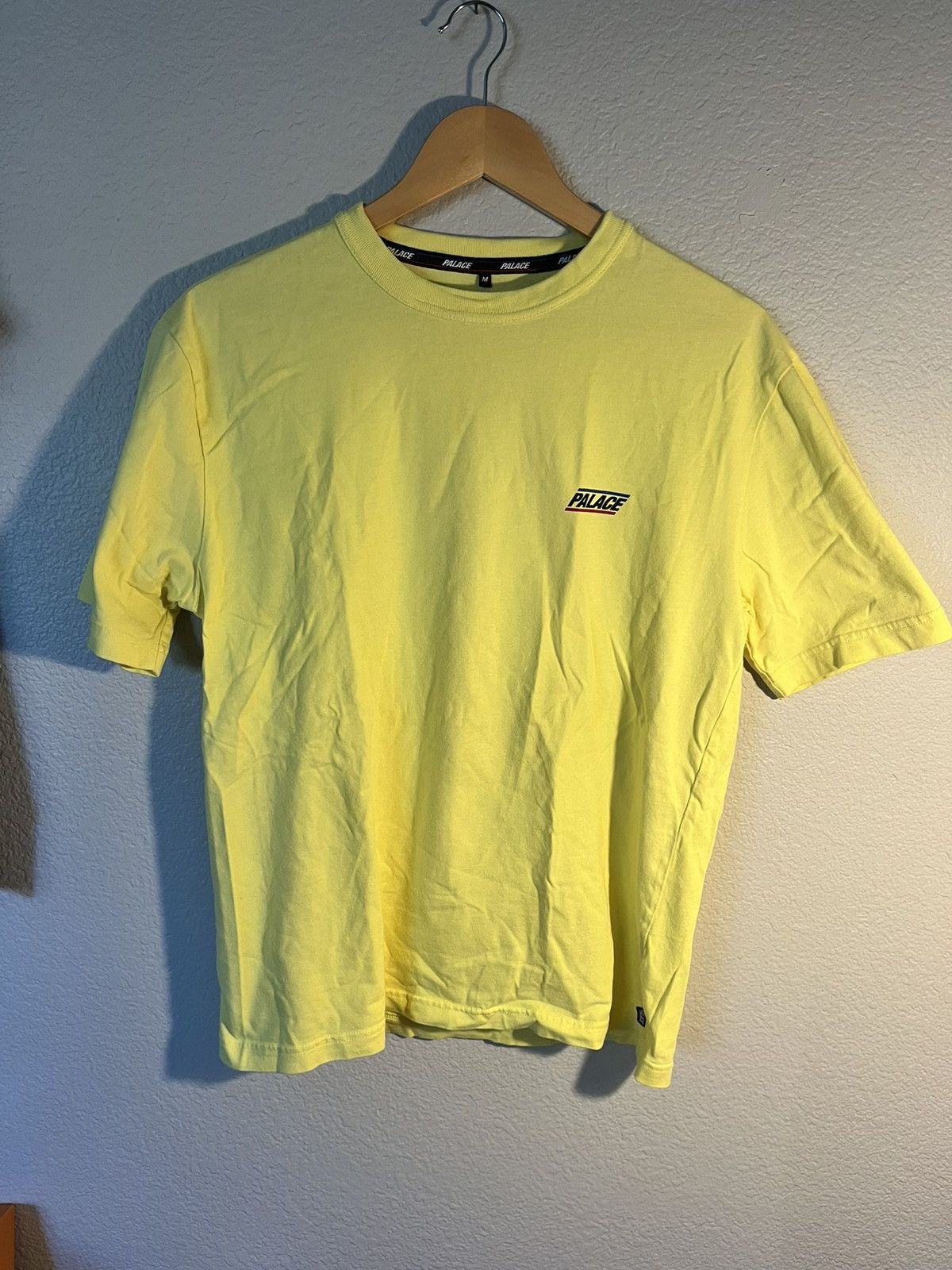 Palace Yellow Palace Logo Shirt | Grailed