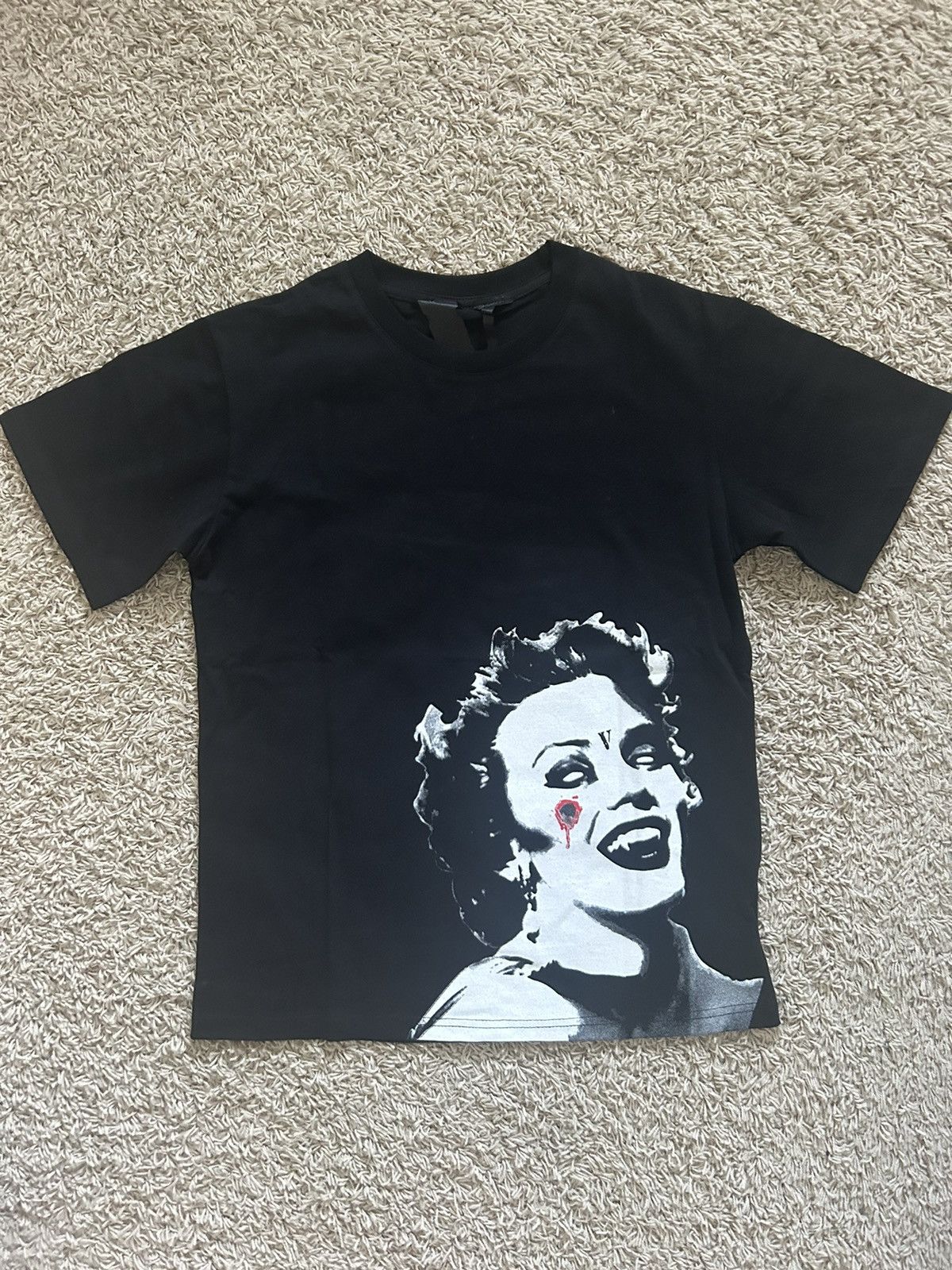 Streetwear × Vlone Vlone Marilyn Monroe Girl Pearls Tee | Grailed
