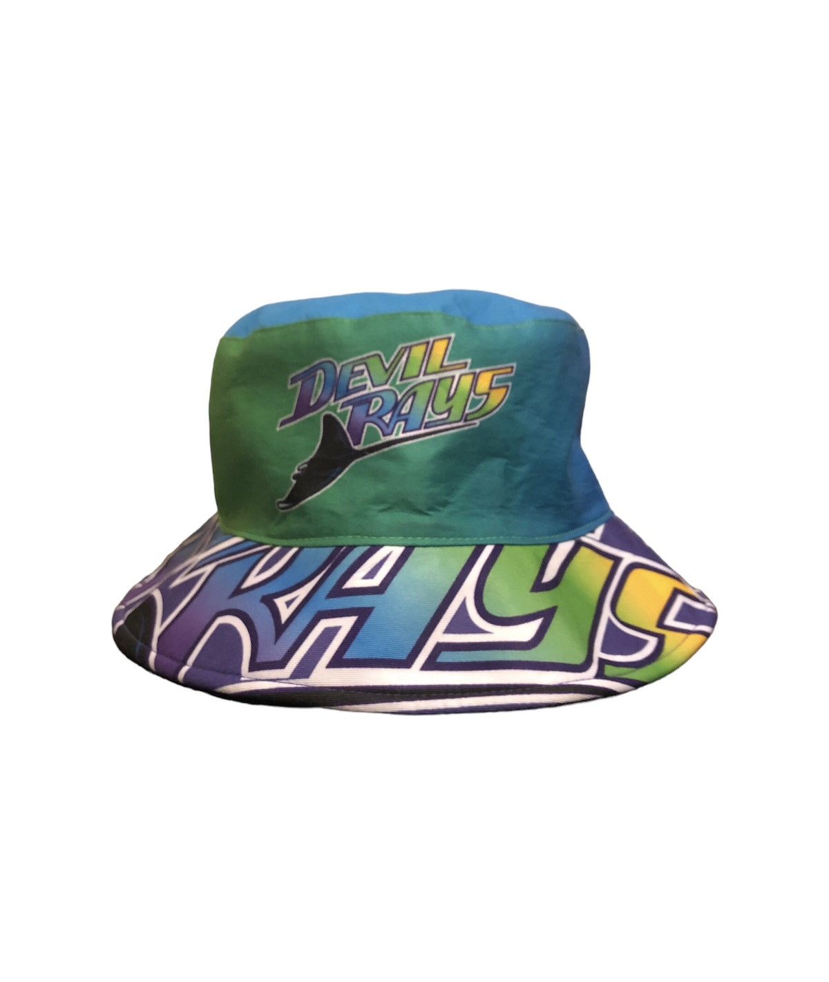 MLB × Streetwear × Vintage NEW Tampa Bay Devil Rays Reversible Bucket ...