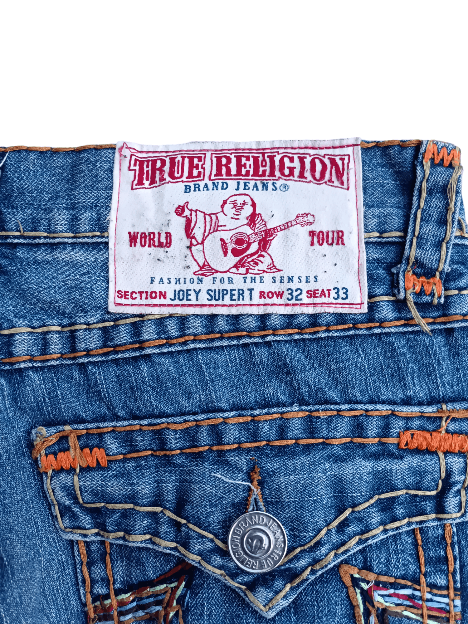 True Religion FLARED VINTAGE 💥 True Religion Joey Super T Rainbow ...